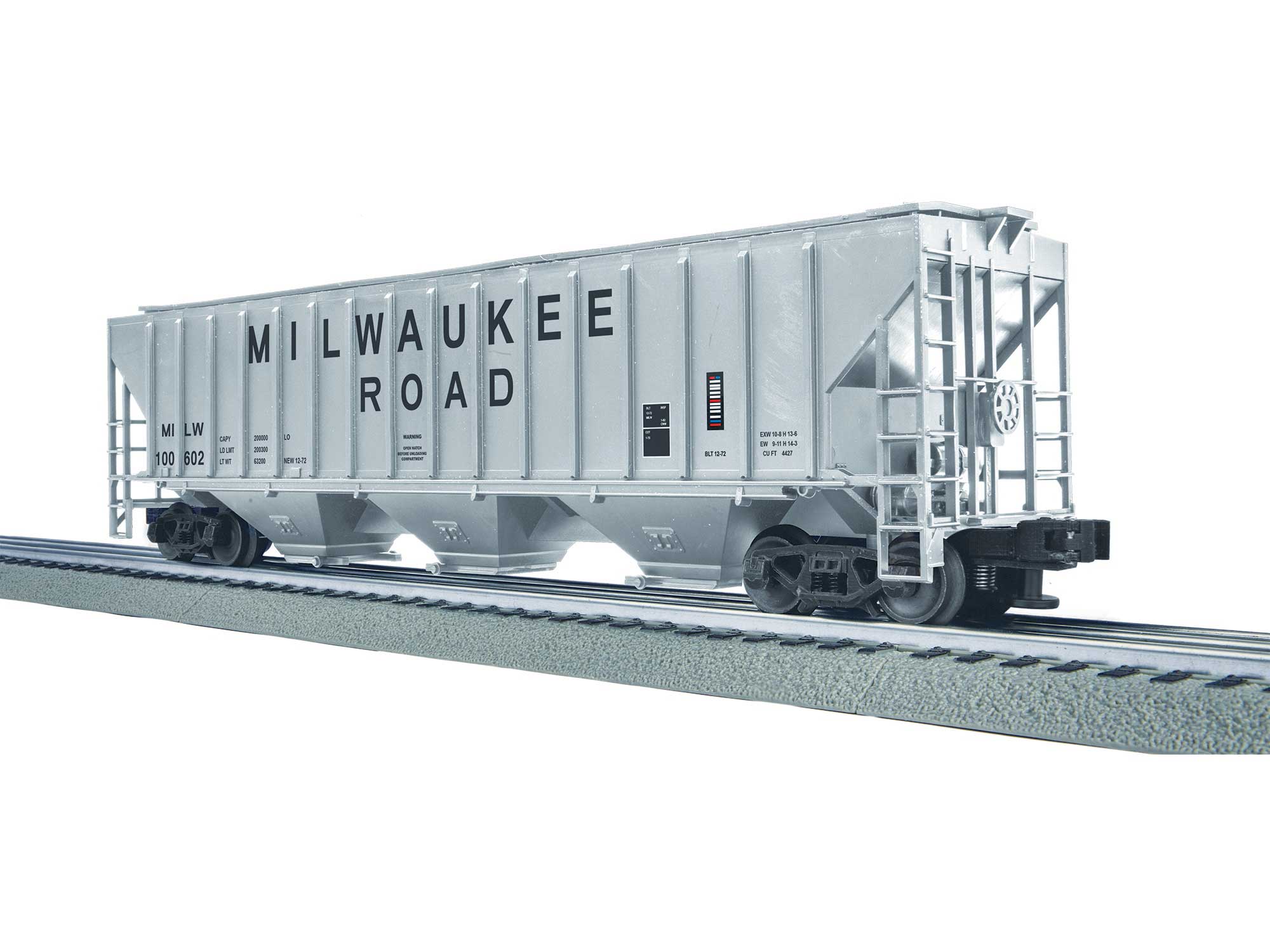 LionScale Milwaukee Road PS-2CD Covered Hopper 6-Pack