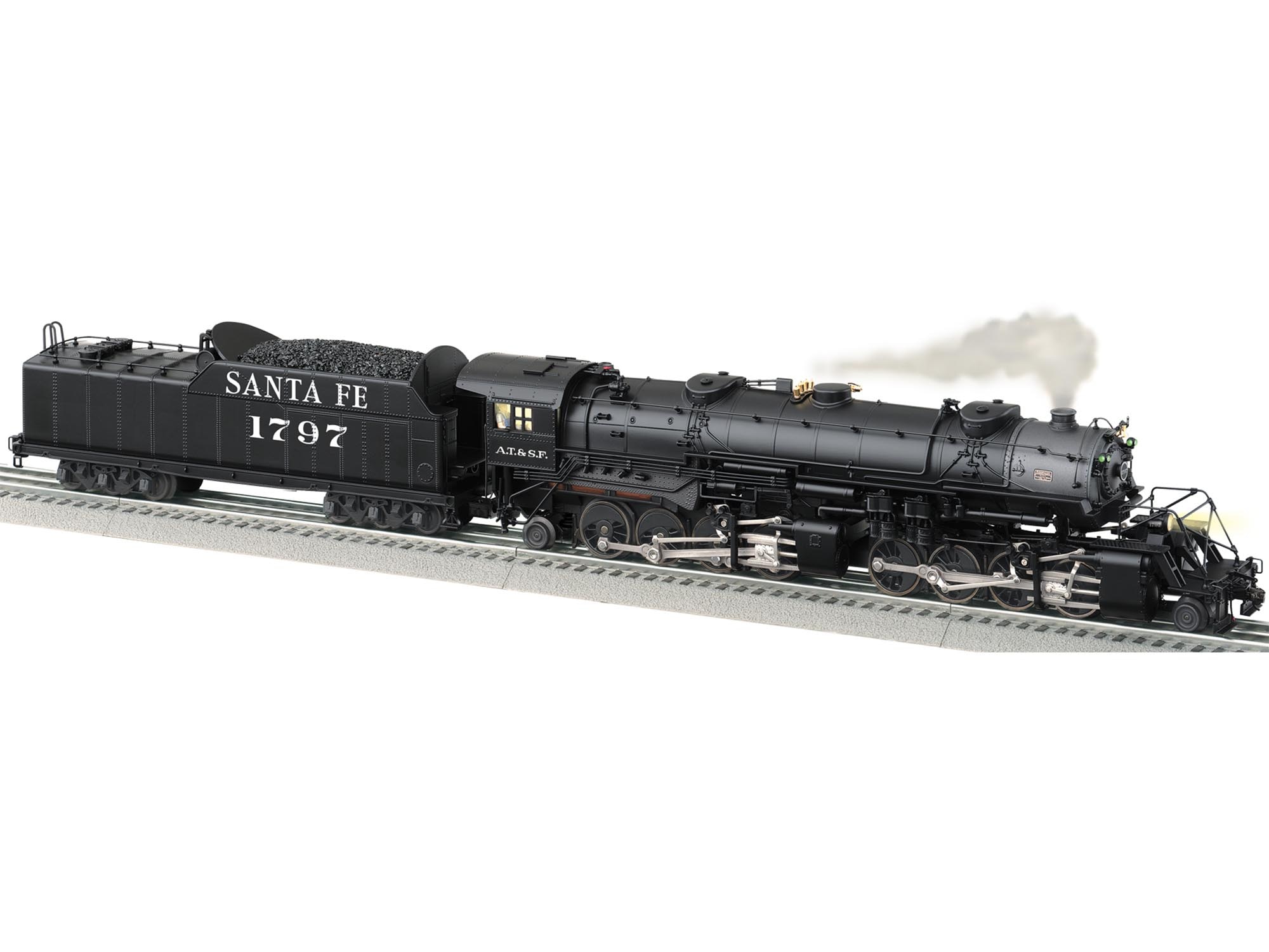 Santa Fe LEGACY USRA 2-8-8-2 Y-3 Steam Locomotive #1797