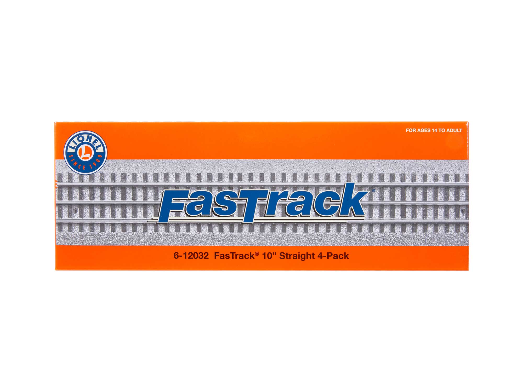 FasTrack 10" Straight Track 4-Pack