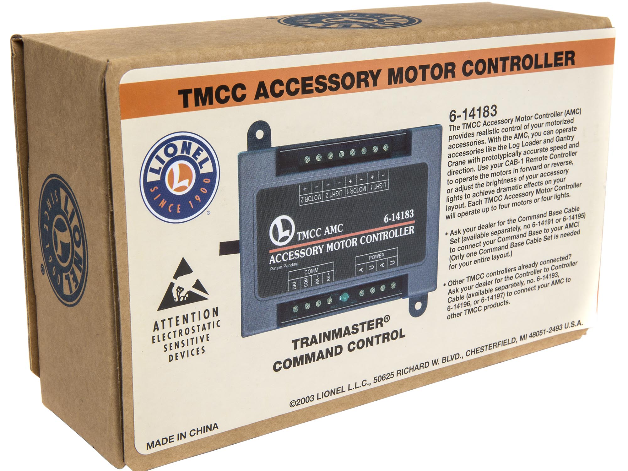 TMCC Accessory Motor Controller (AMC)