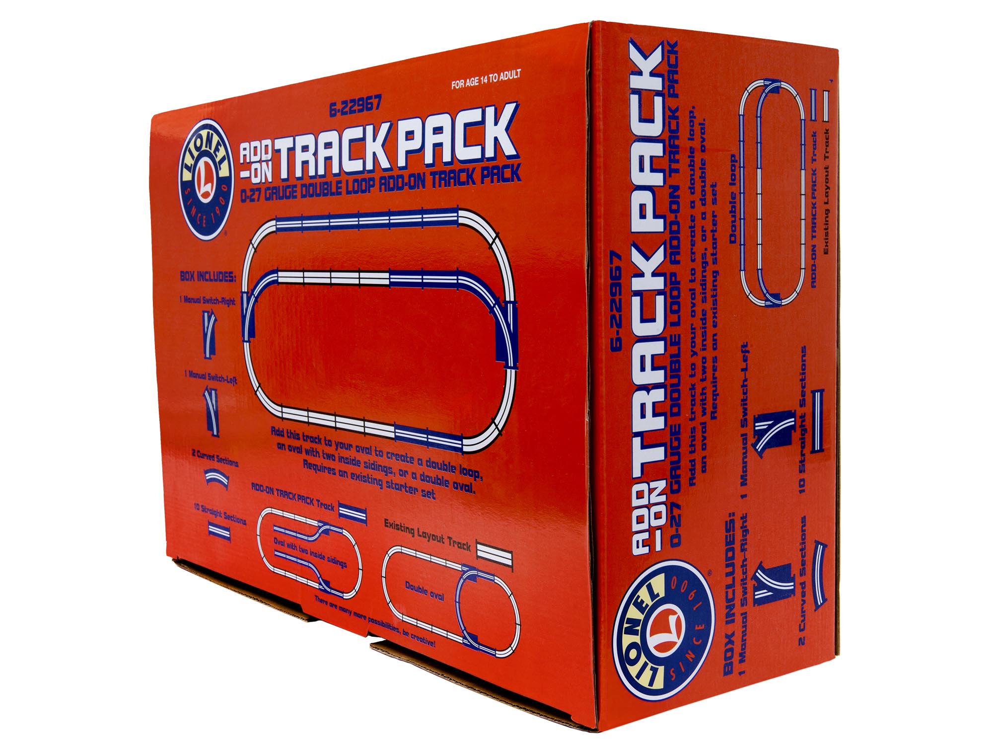 Double-Loop O-27 Gauge Add-On Track Pack