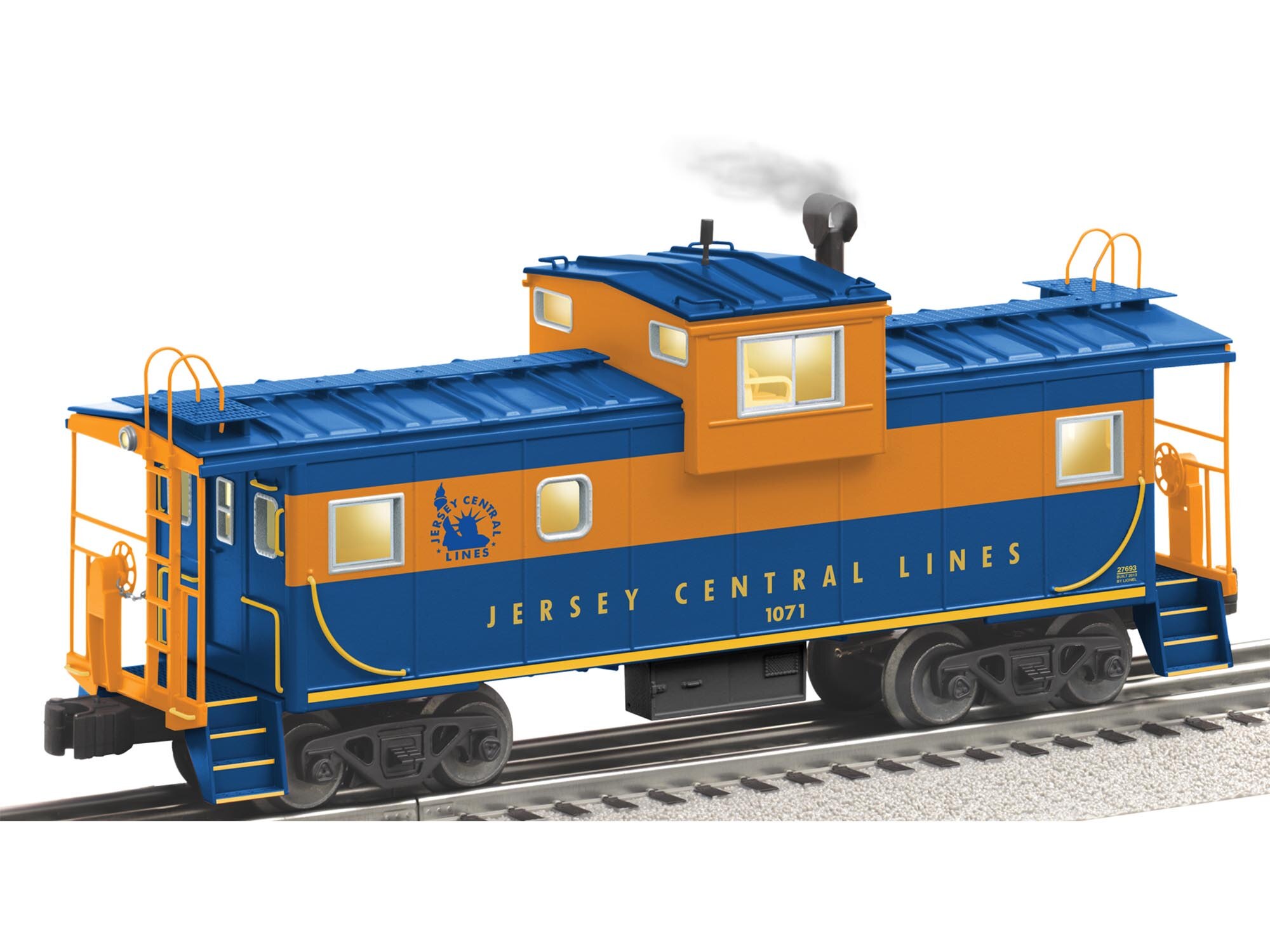 Central of New Jersey NS Heritage Extended Vision Caboose #1071