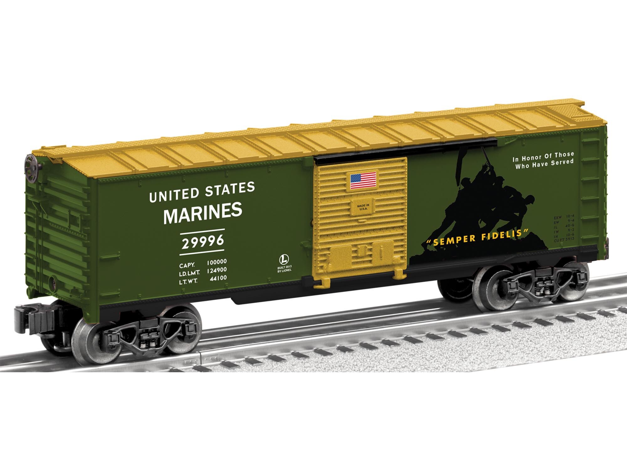 U.S. Marines Made in USA Boxcar