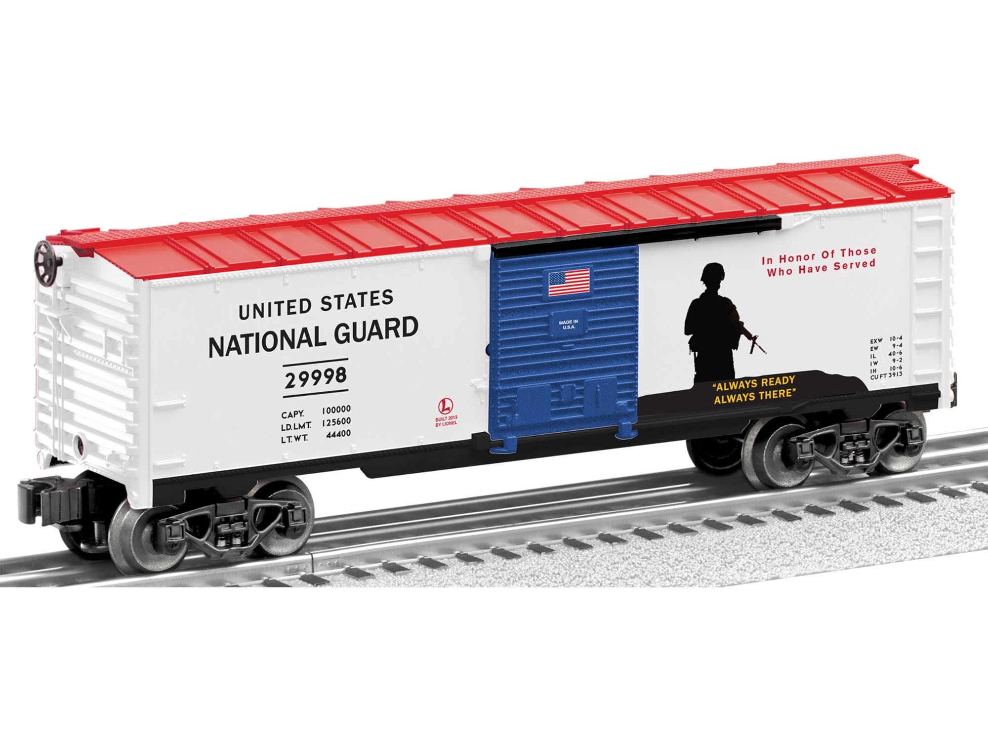 U.S. National Guard Made in USA Boxcar