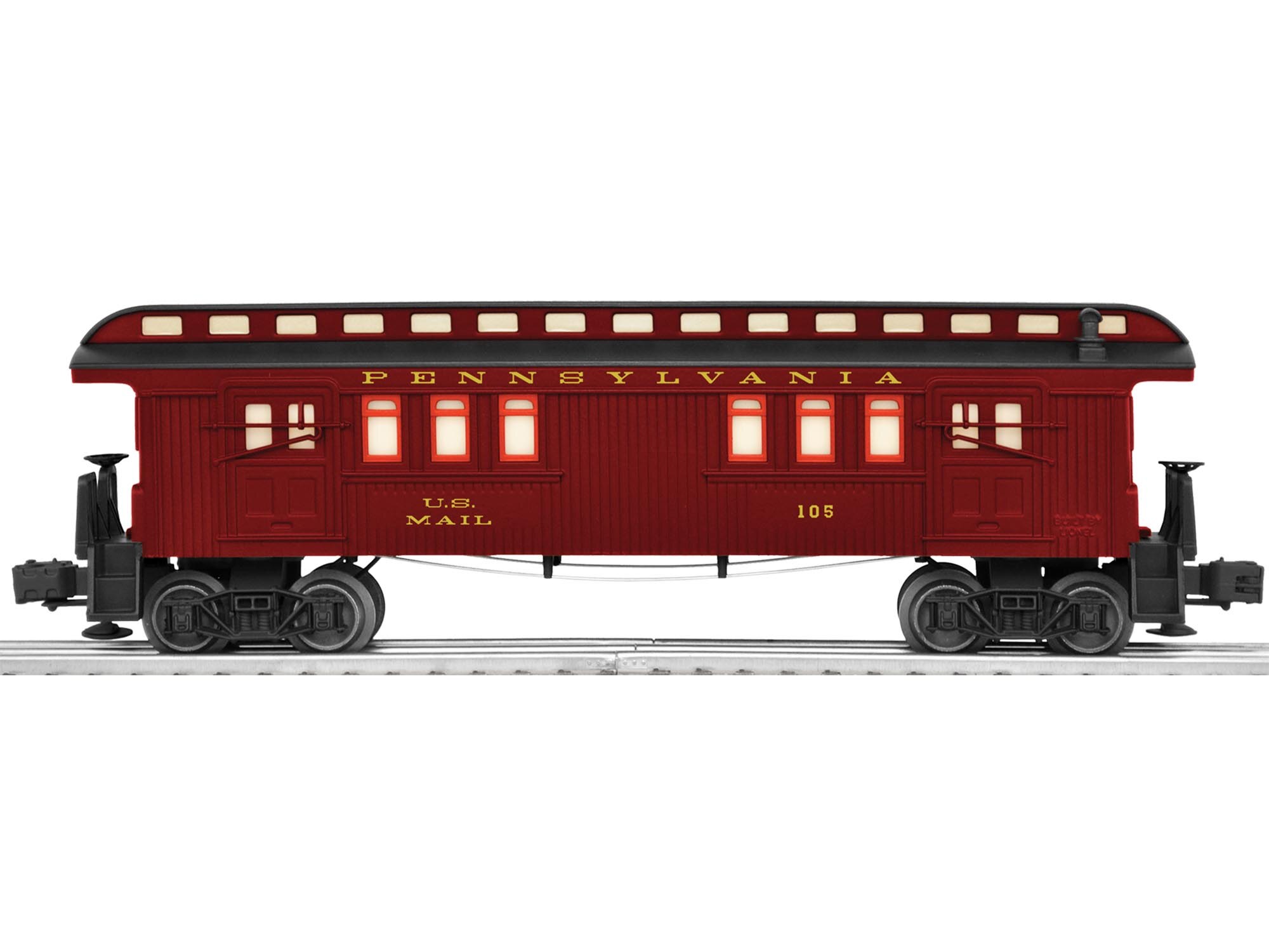 Pennsylvania 4-4-0 Steam Passenger Set