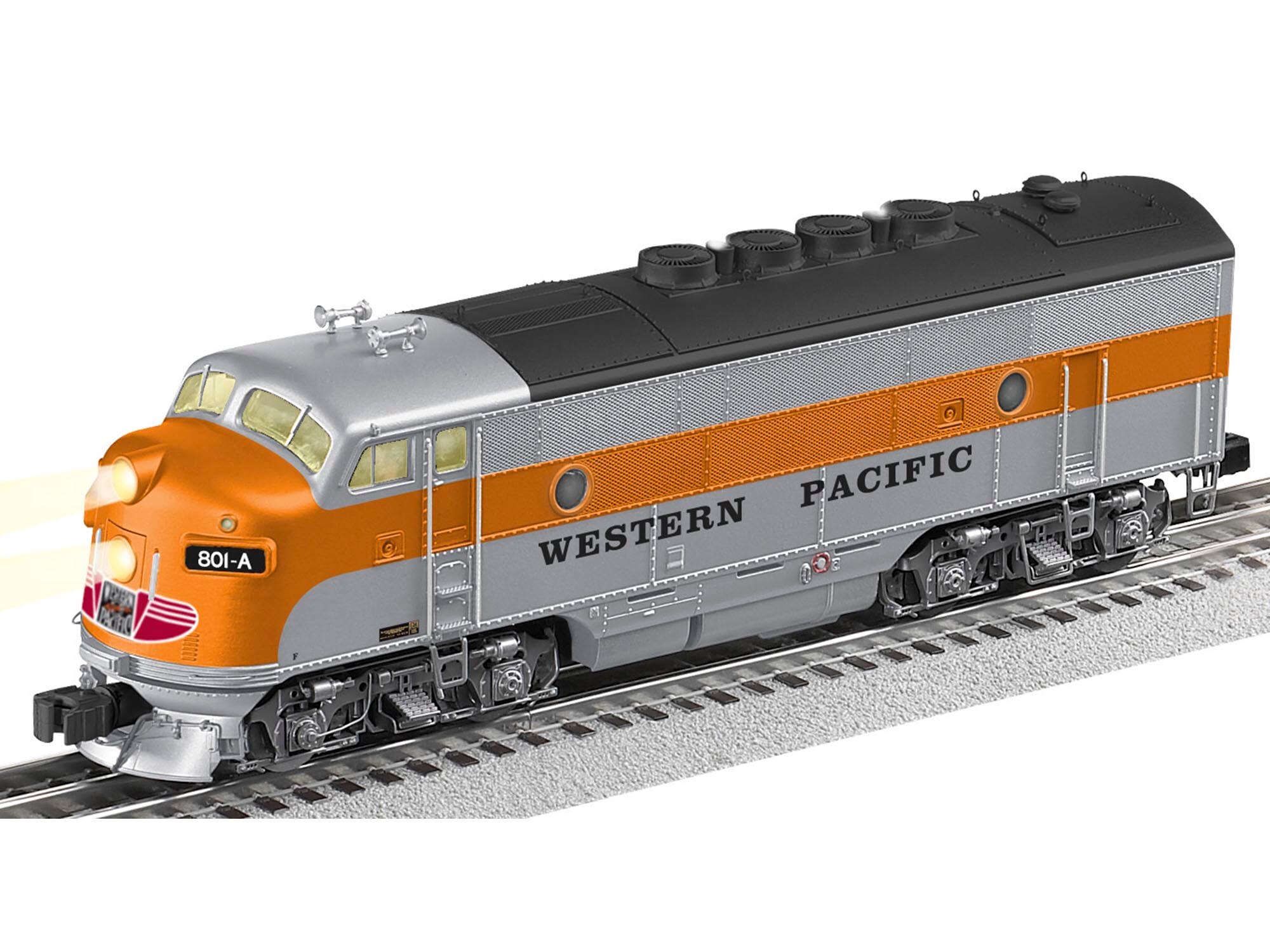 Western Pacific LEGACY Non-Powered Scale F-3 A-Unit Diesel #801-A