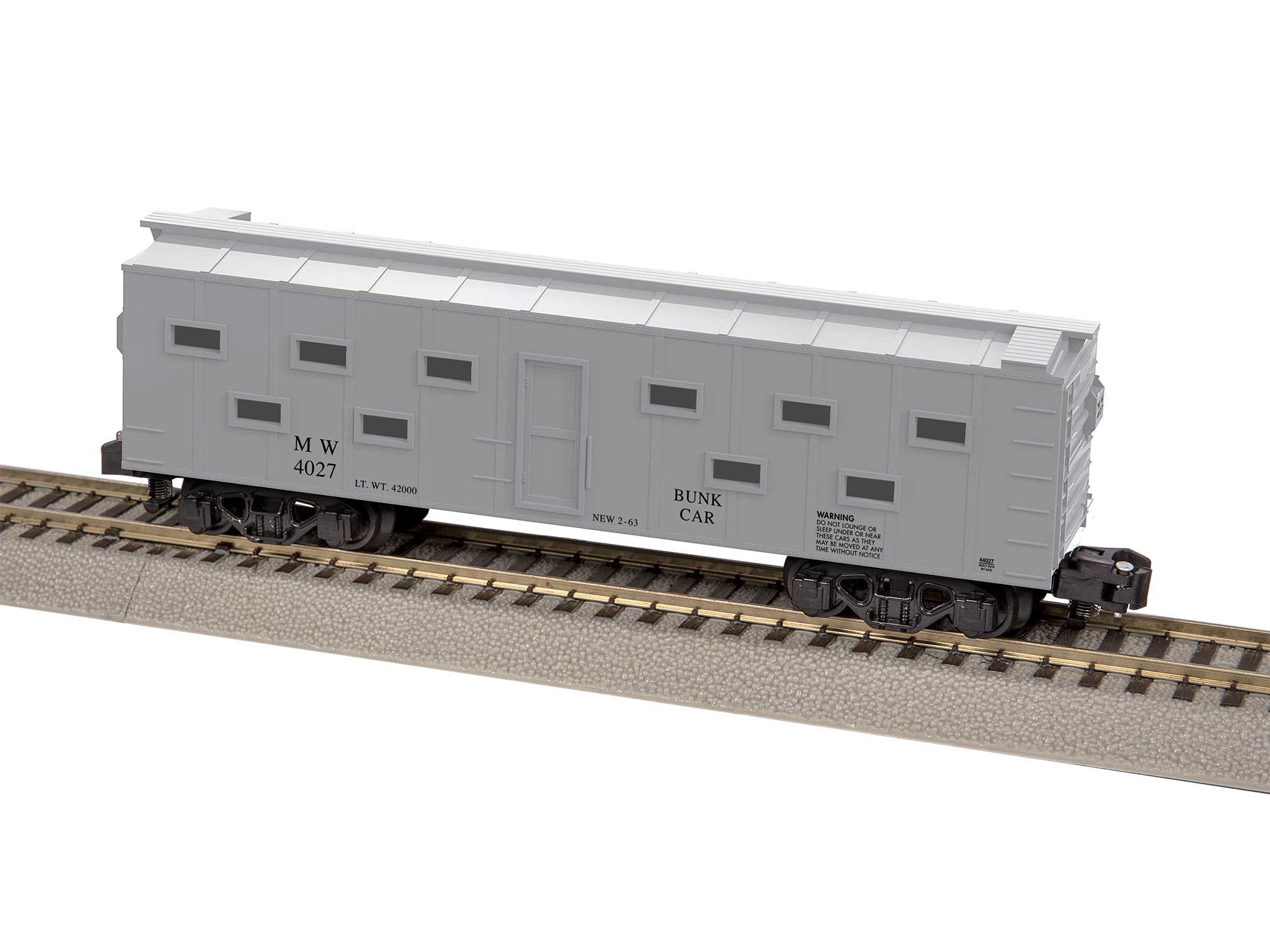MOW American Flyer Bunk Car #4027