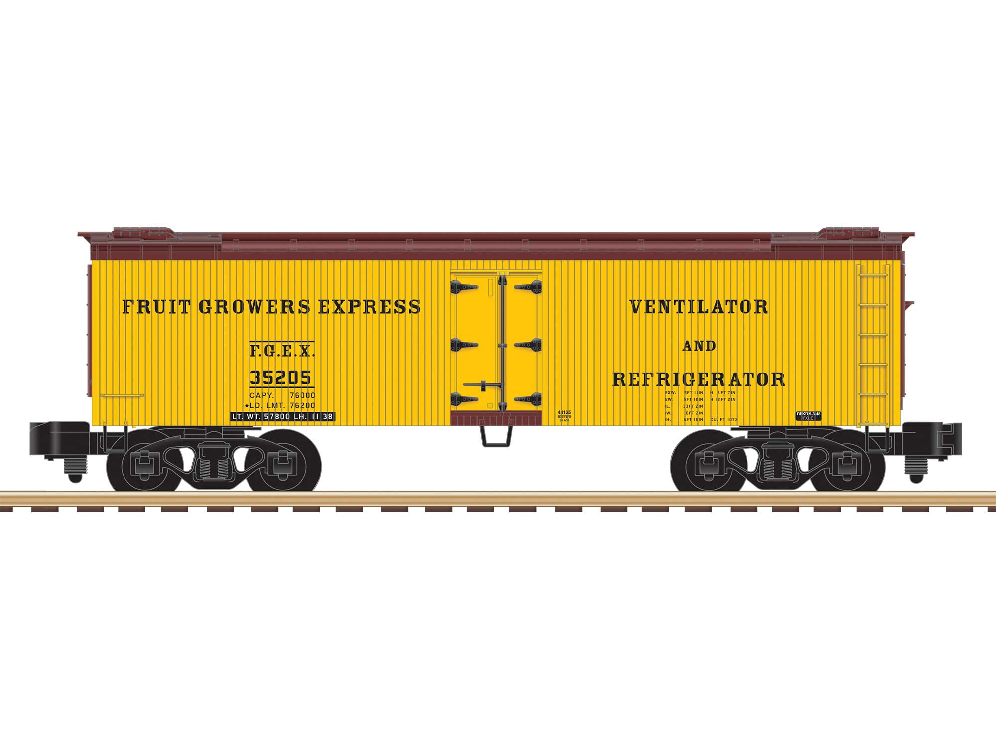 AF Fruit Growers Express Woodside Reefer #35205
