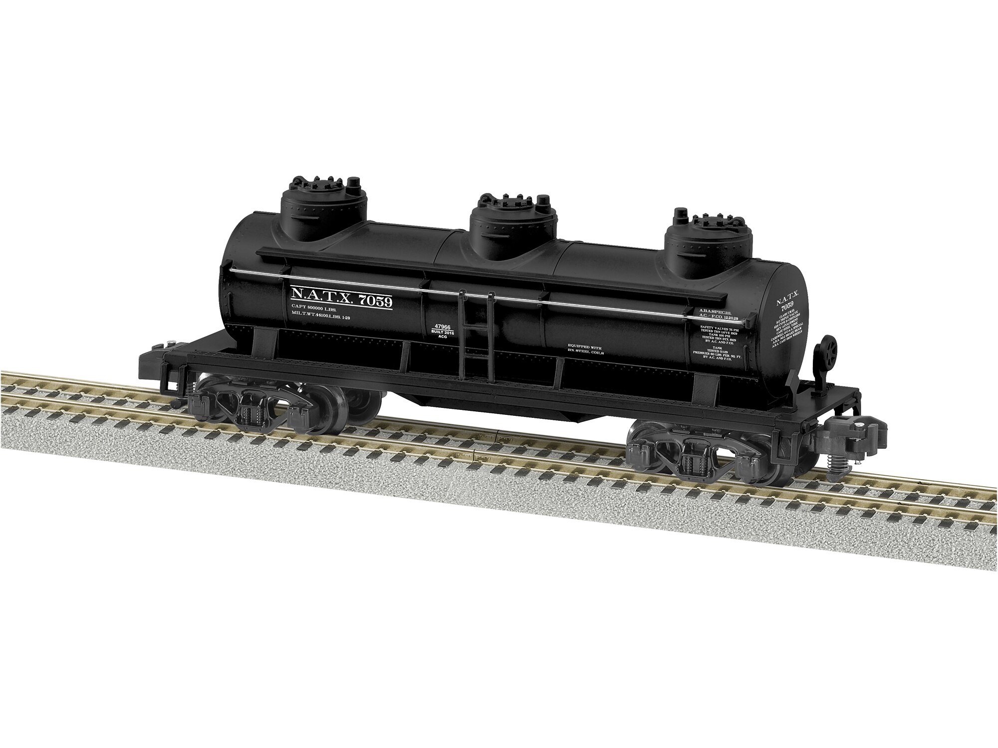 N.A.T.X. 3-dome Tank car