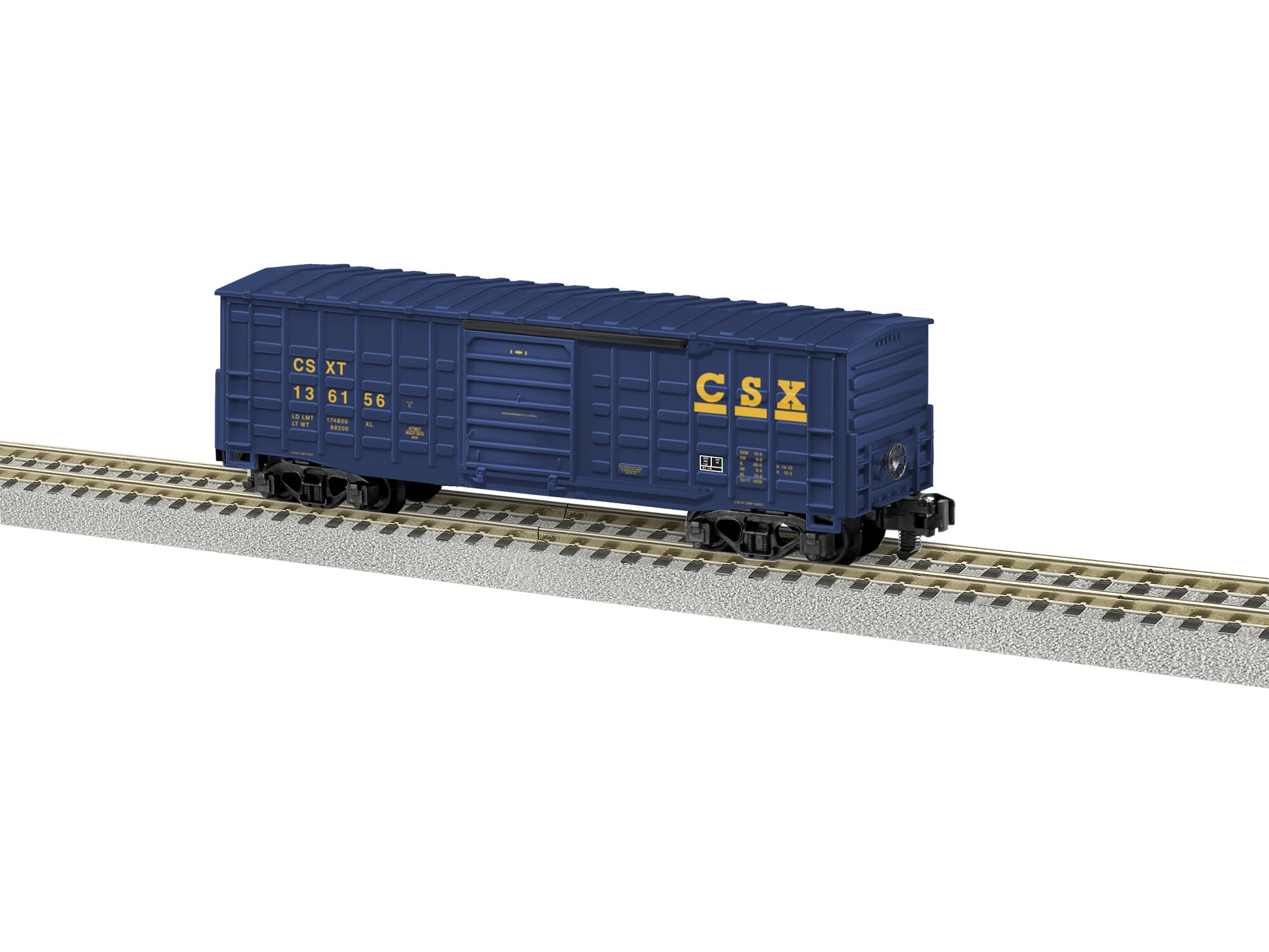 CSX Waffle-Sided Boxcar