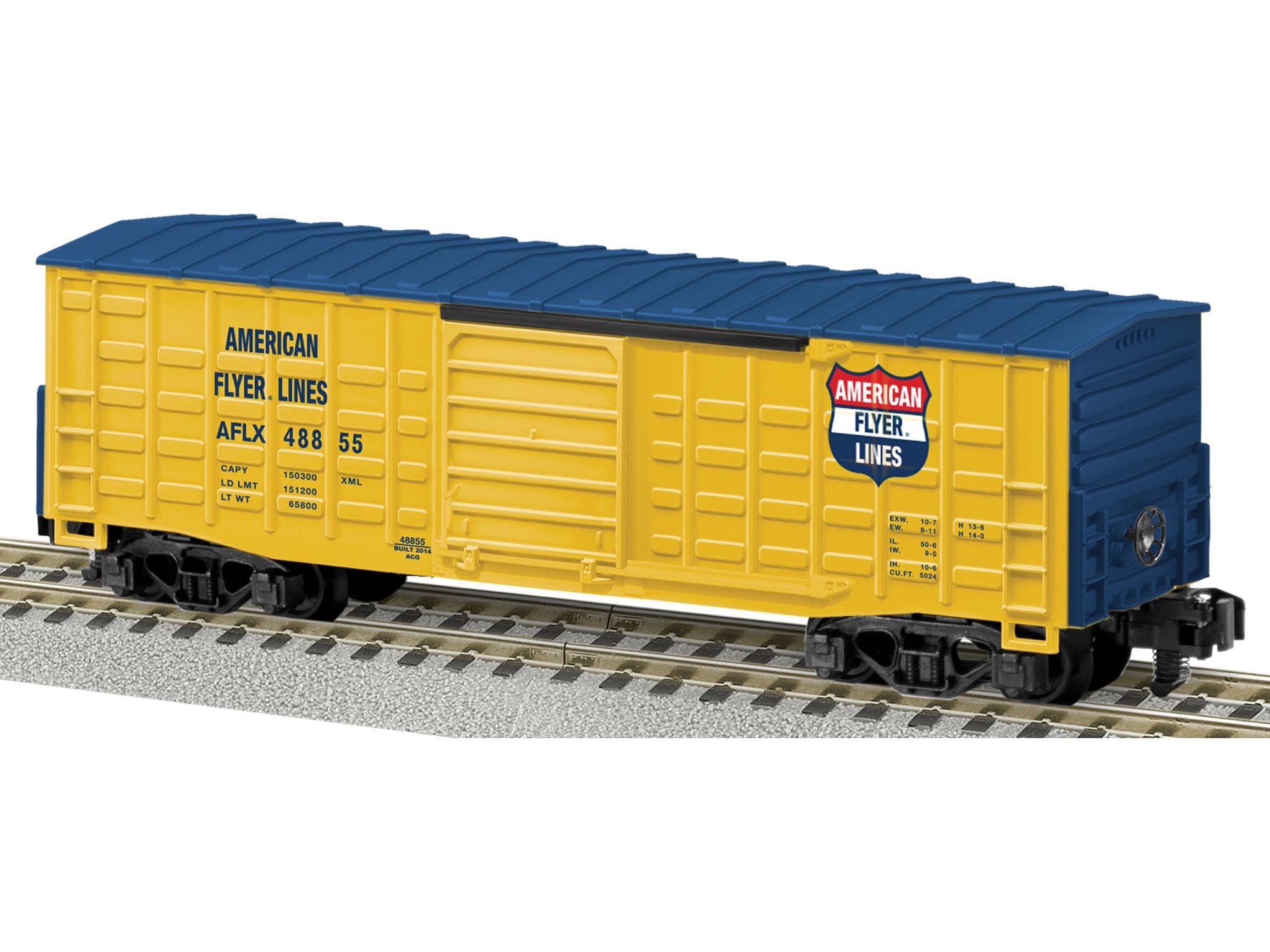 American Flyer Line Waffle Sided Boxcar