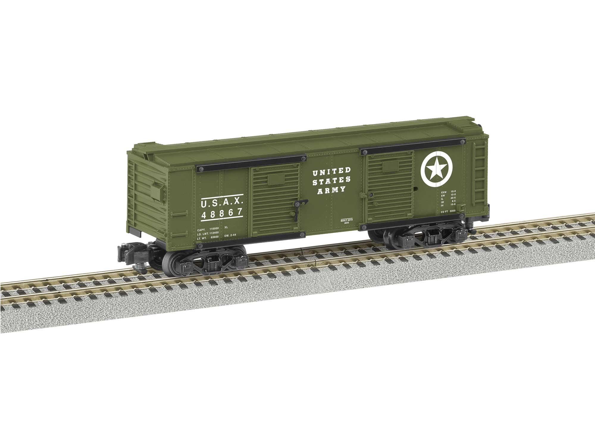 U.S. Army Unloading Boxcar