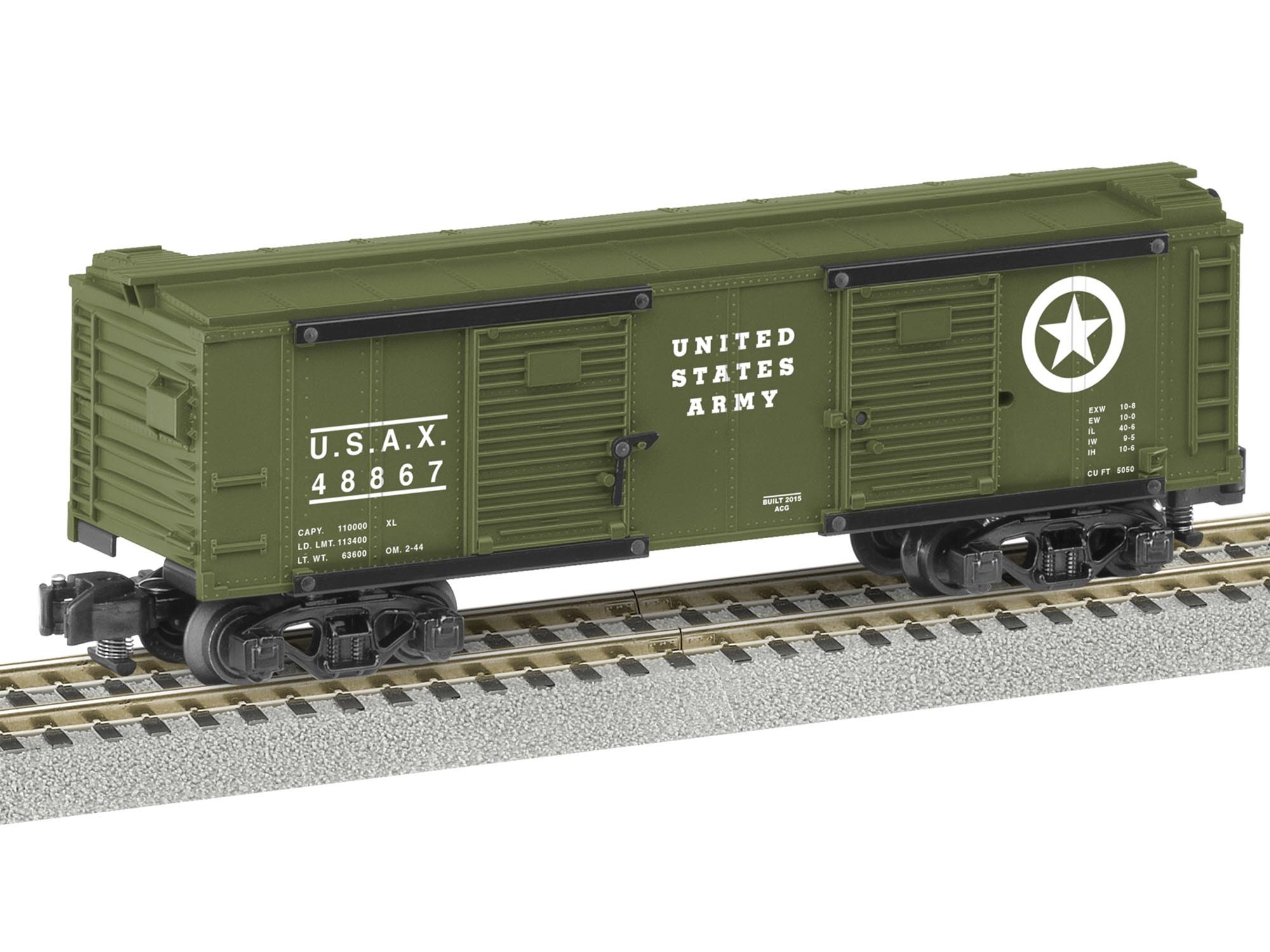 U.S. Army Unloading Boxcar