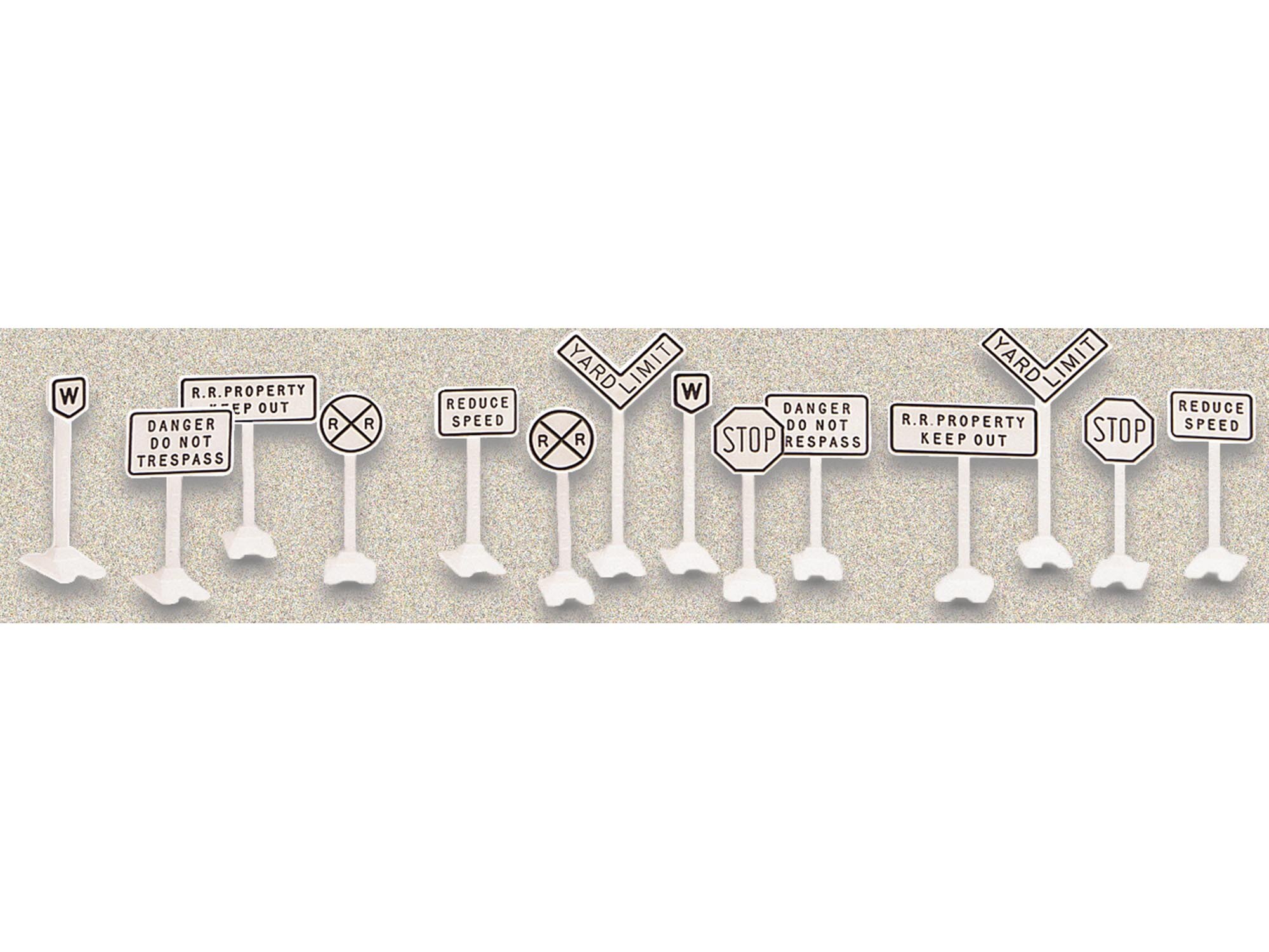 Classic Railroad Signs