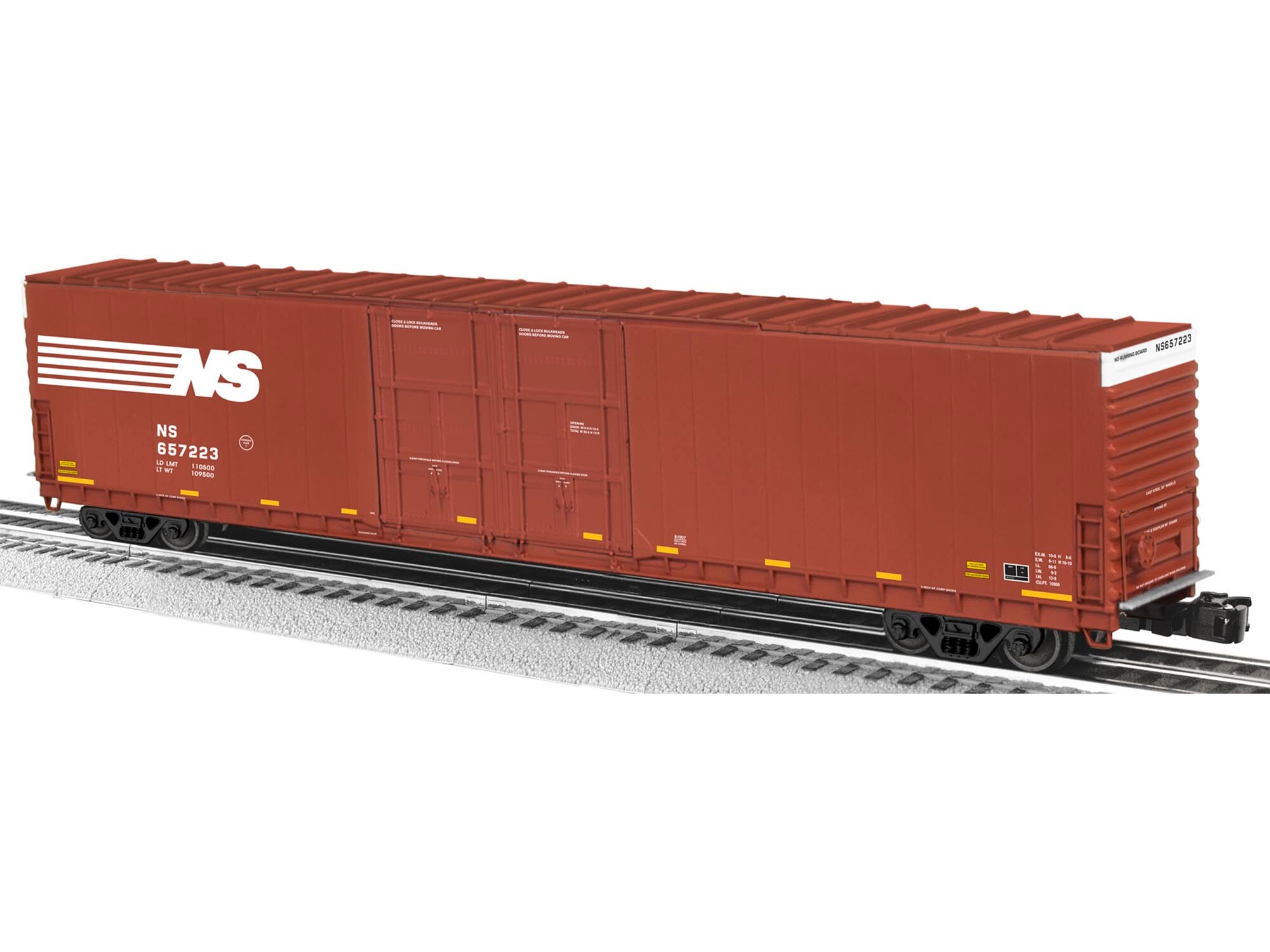Norfolk Southern 86' Hi-Cube Boxcar 2-Pack