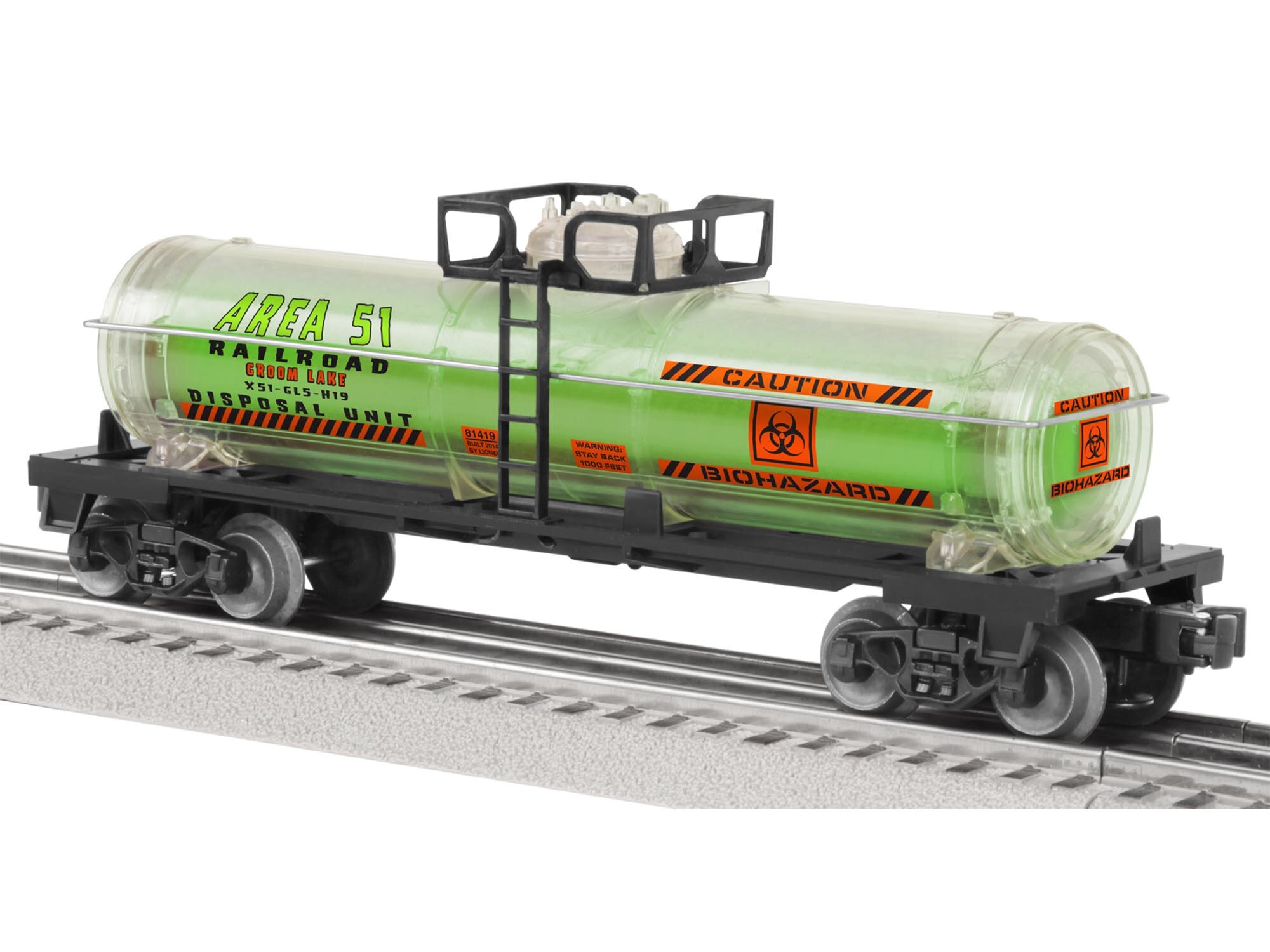 Alien Ooze Single-Dome Tank Car