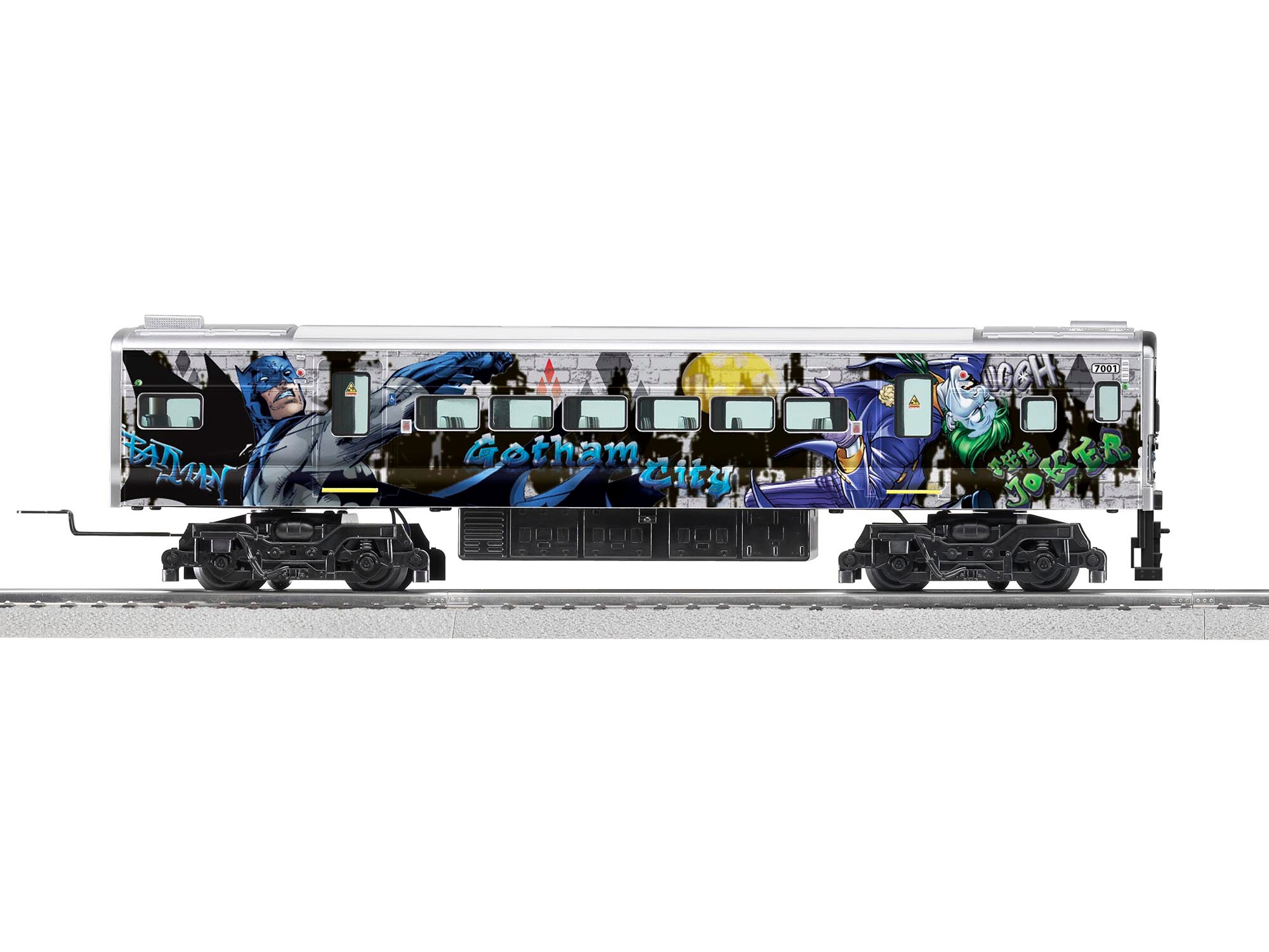 DC Comics BATMAN LionChief Ready-to-Run M7 Subway Set