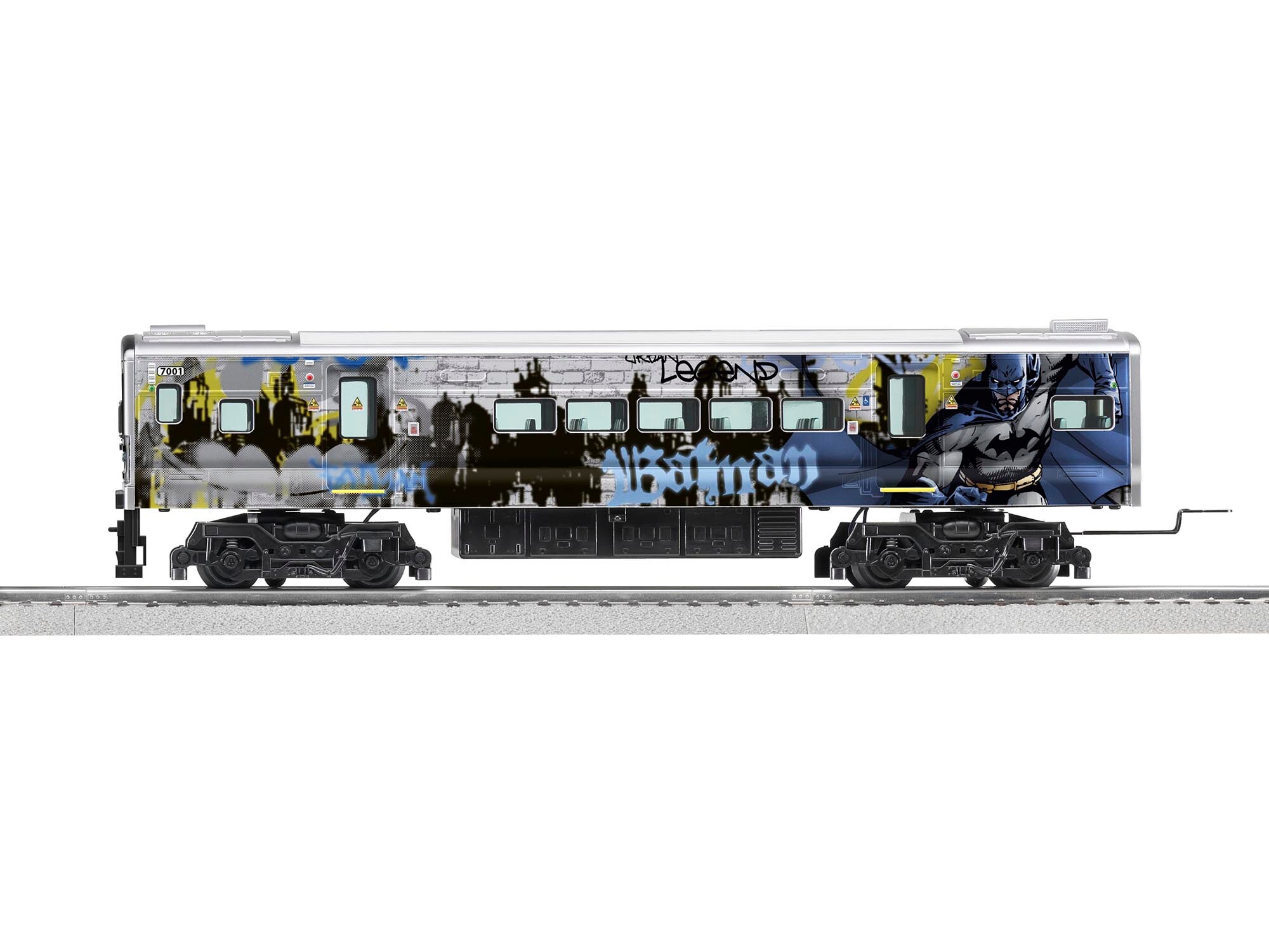 DC Comics BATMAN LionChief Ready-to-Run M7 Subway Set