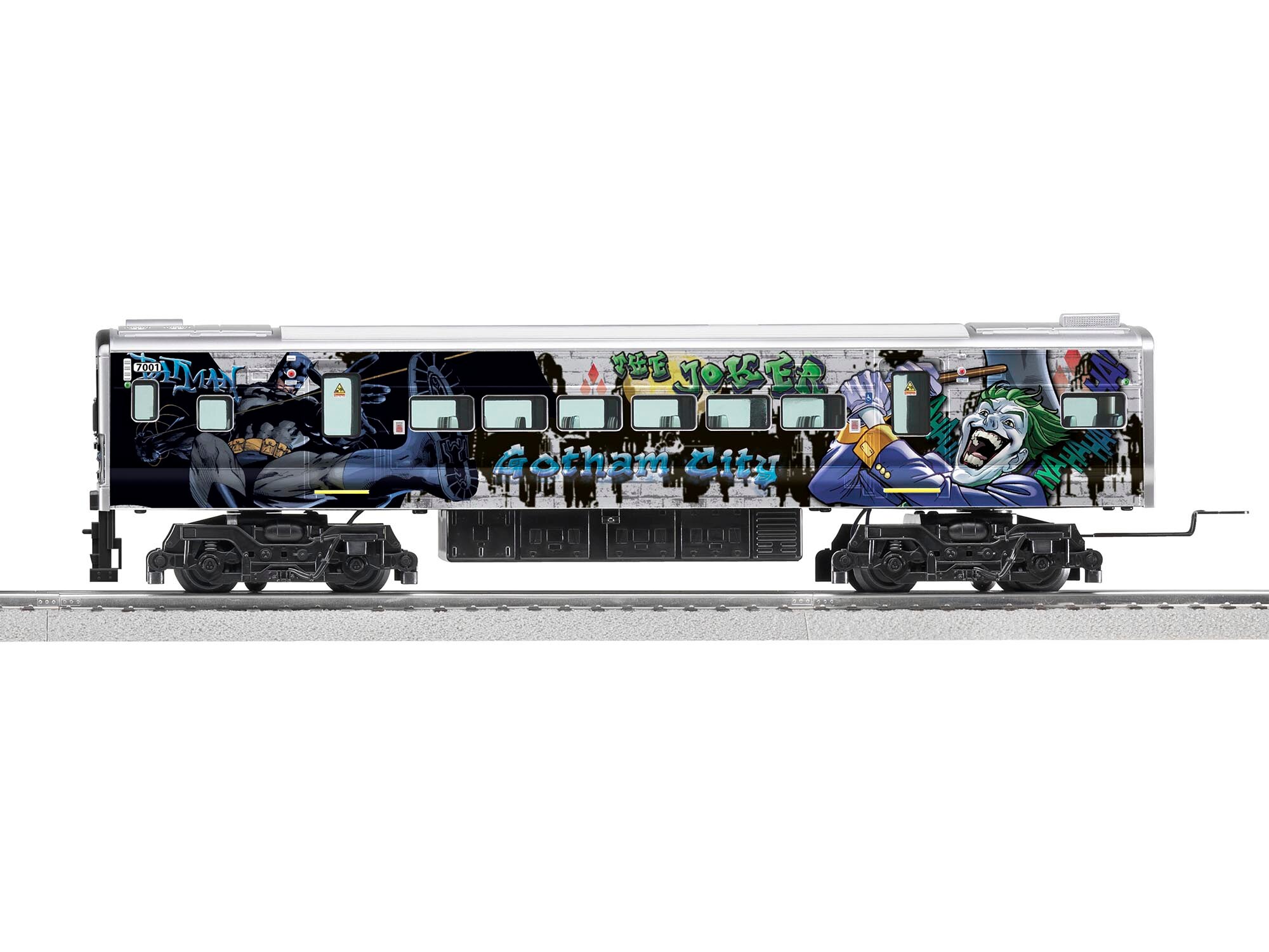 DC Comics BATMAN LionChief Ready-to-Run M7 Subway Set