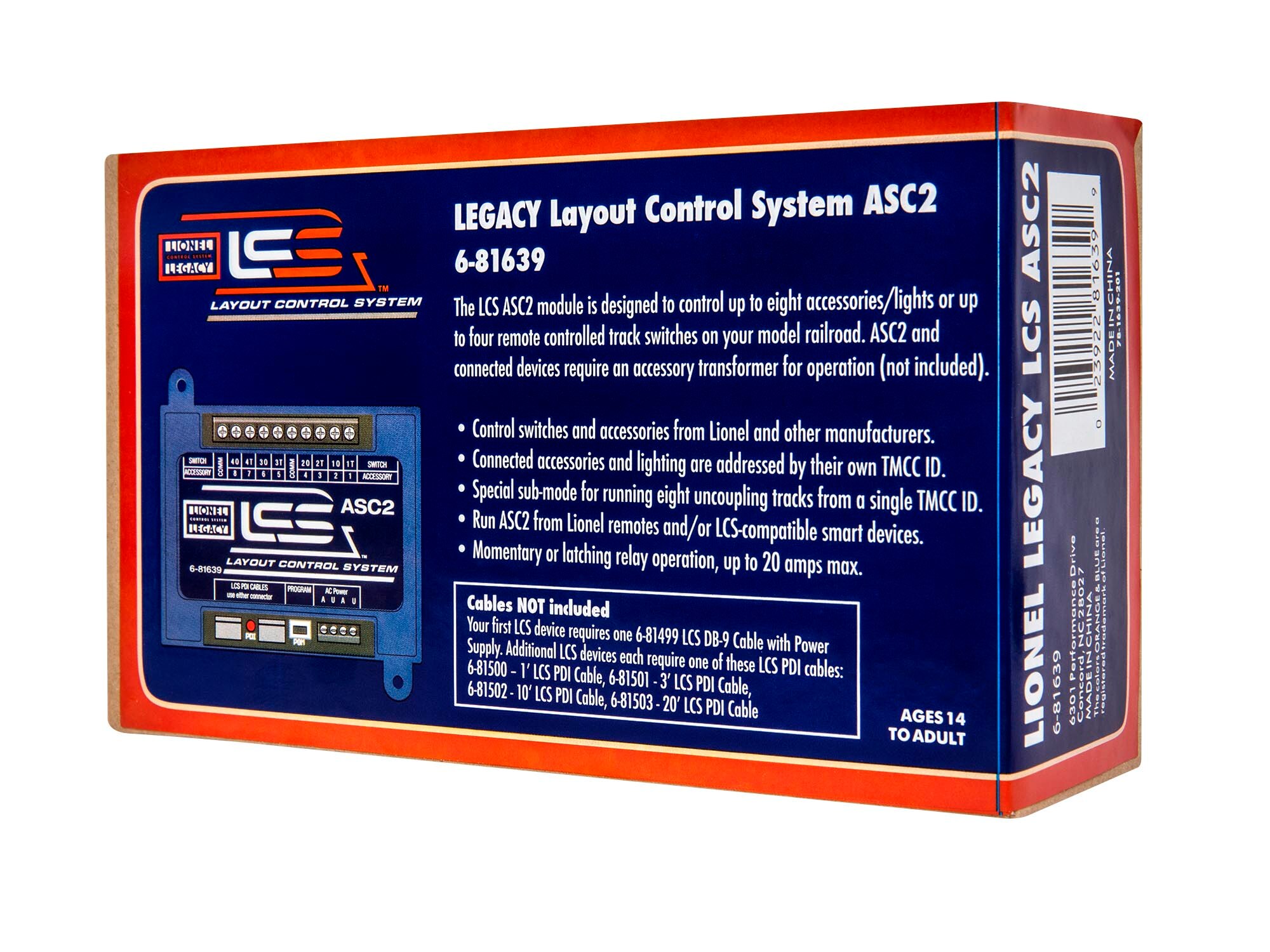 LCS Accessory Switch Controller 2 (ASC2)