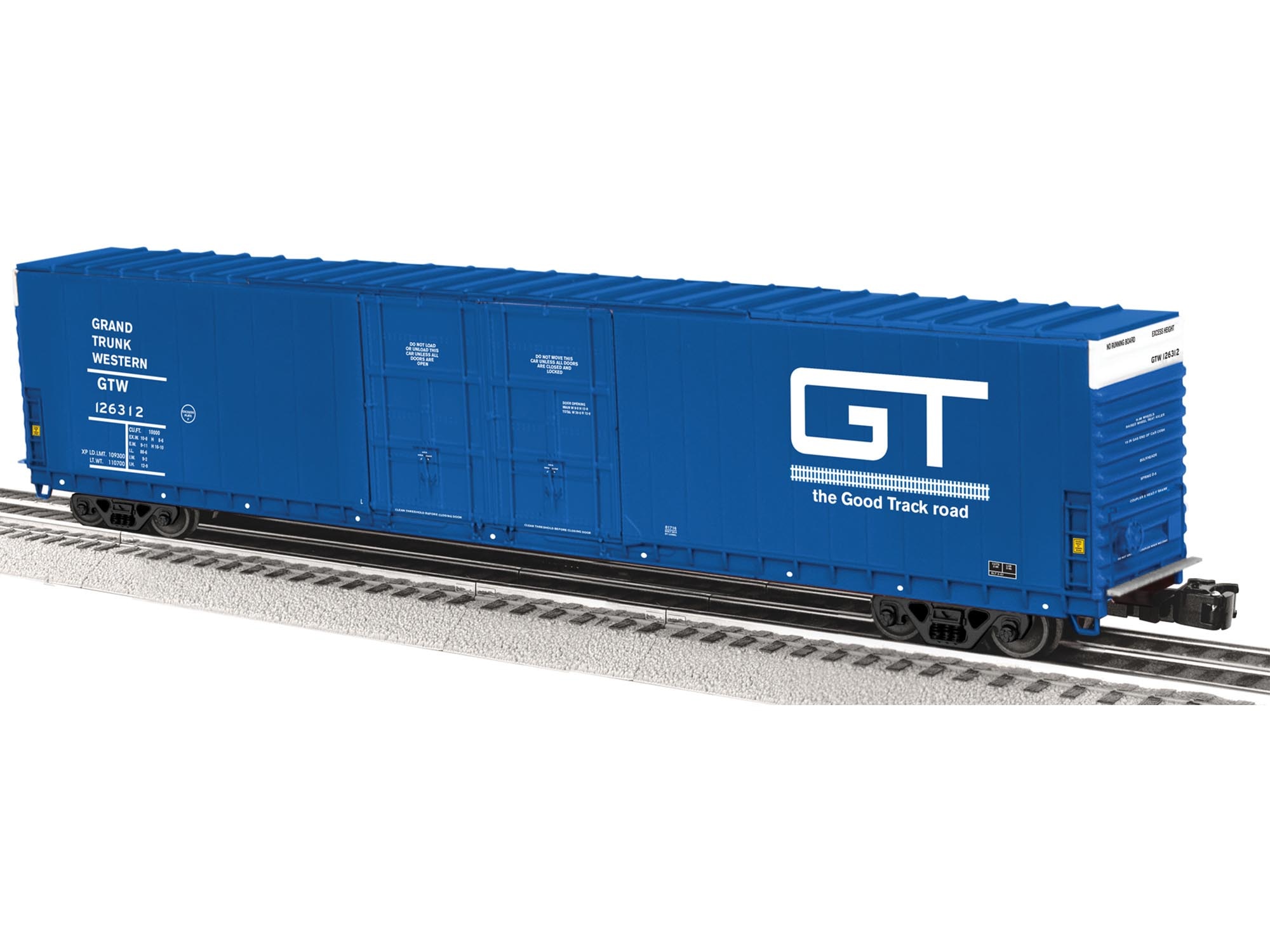 Grand Trunk 86' Hi-Cube Boxcar 2-Pack