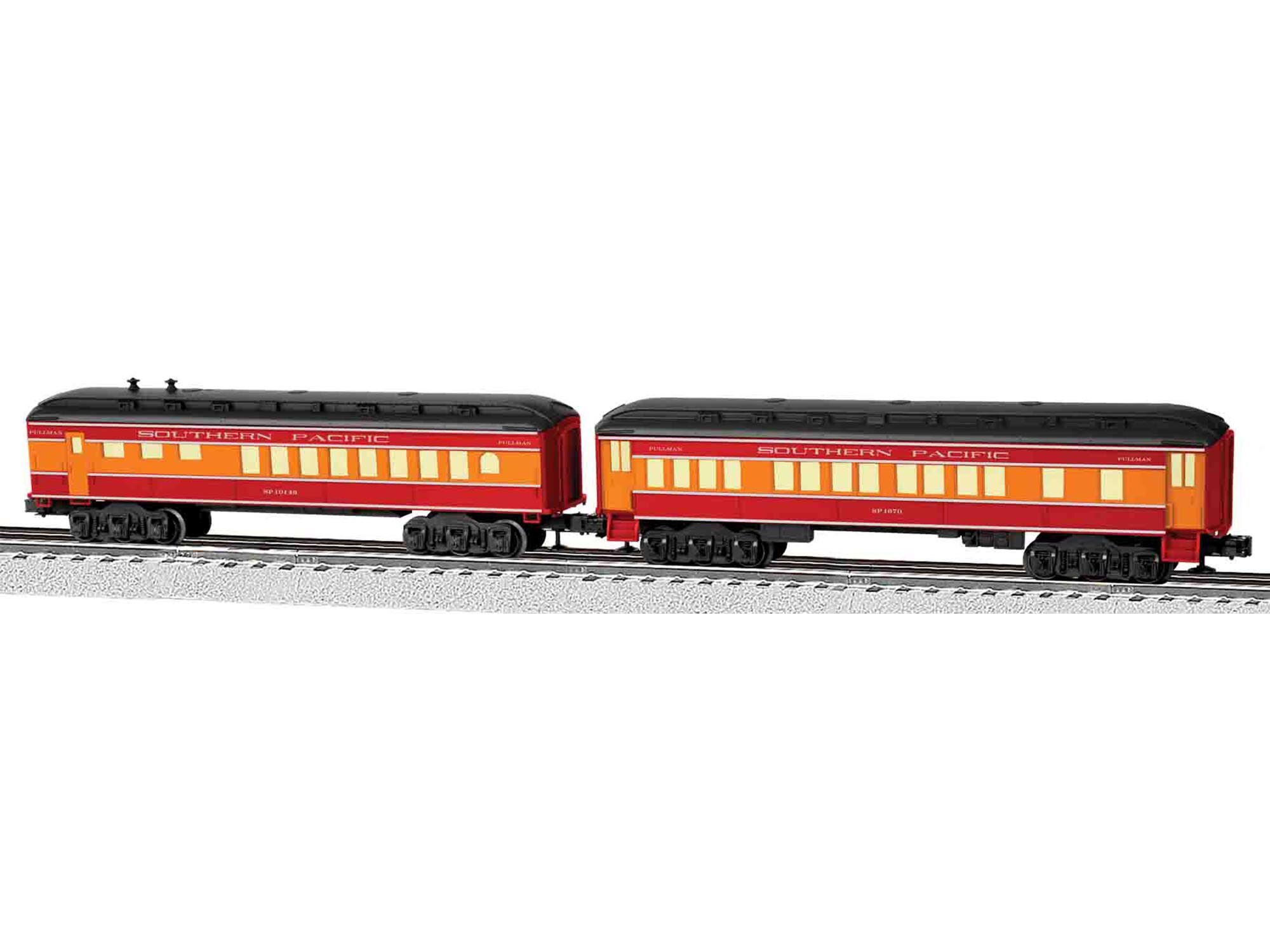 Southern Pacific Coach/Diner Baby Madison Passenger Car 2-Pack