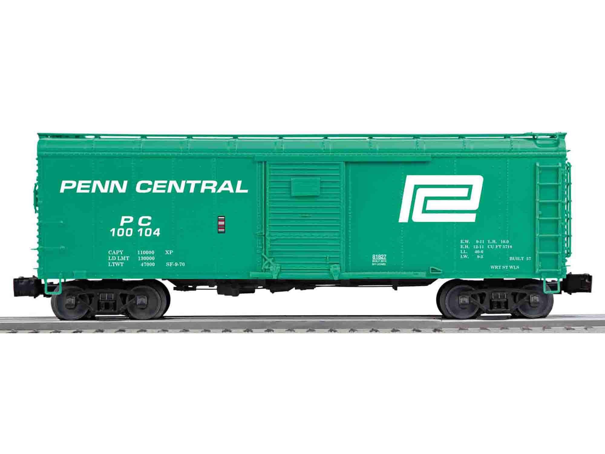 Penn Central Scale Round Roof Boxcar #100104