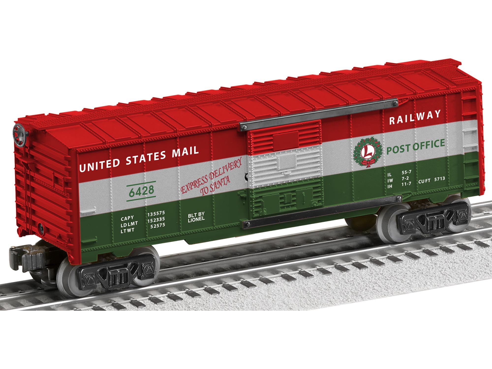 #6428 Christmas Mail Car