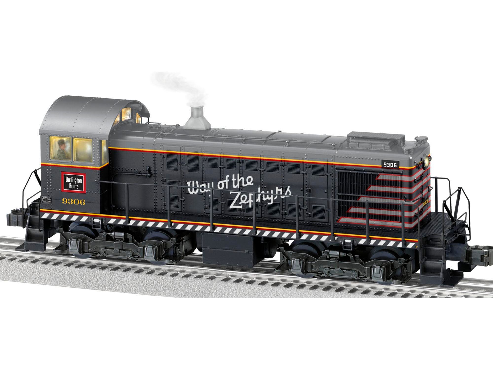 Burlington LEGACY S2 Diesel Switcher #9306