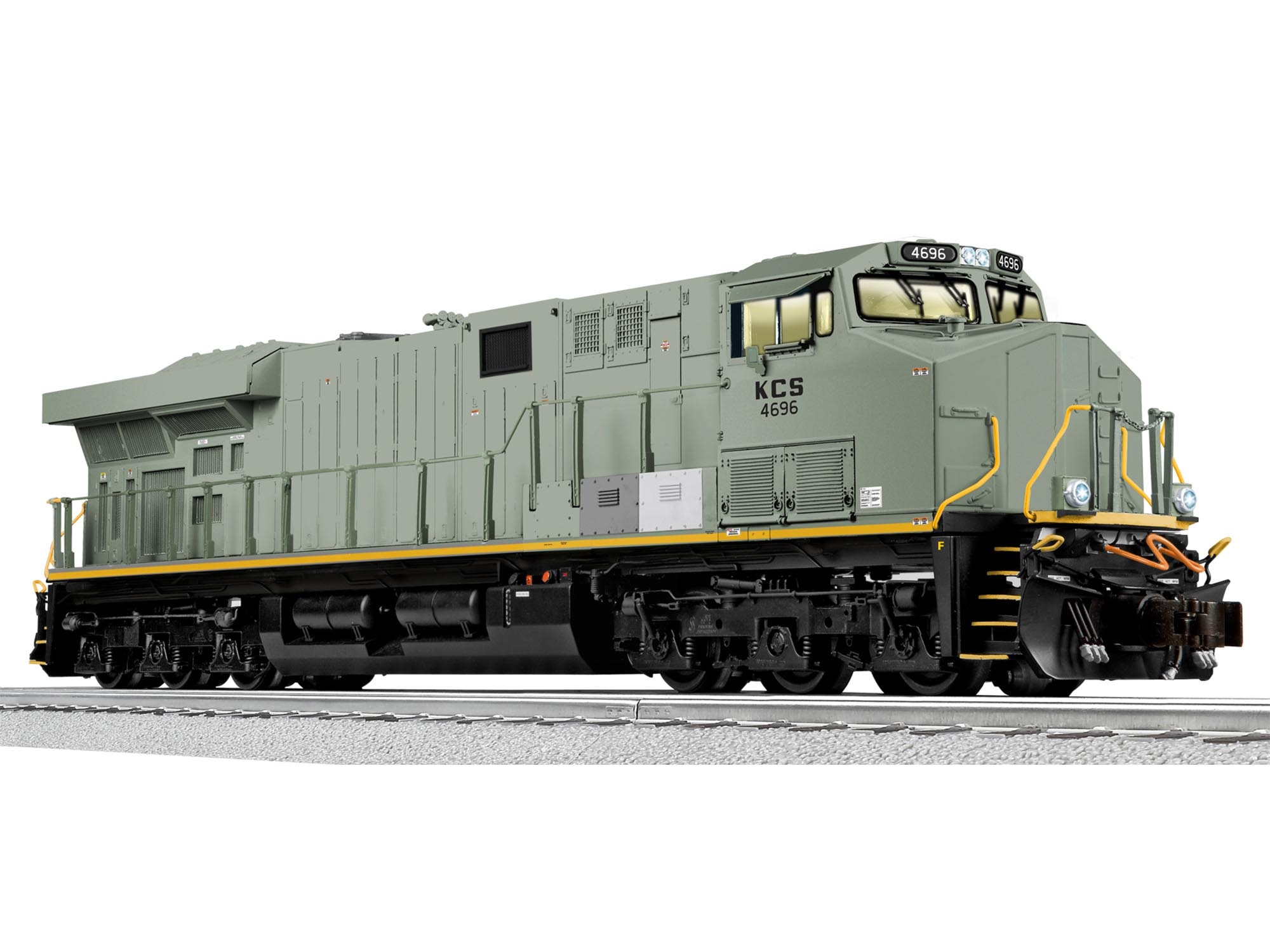 Kansas City Southern 'Naked Belle' LEGACY Scale ES44AC Diesel #4696