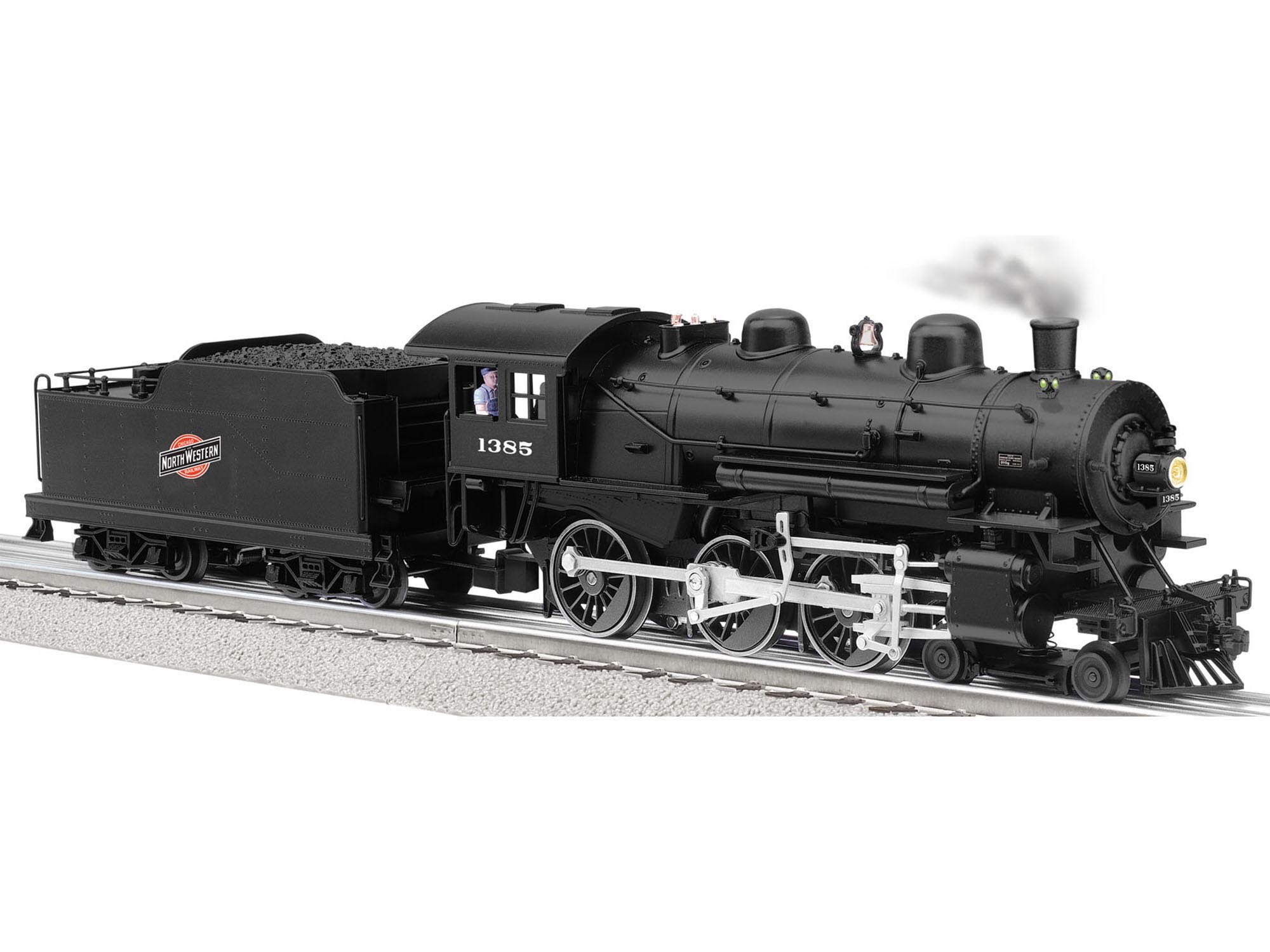 Chicago & North Western LEGACY 4-6-0 Ten Wheeler Steam Locomotive #1385