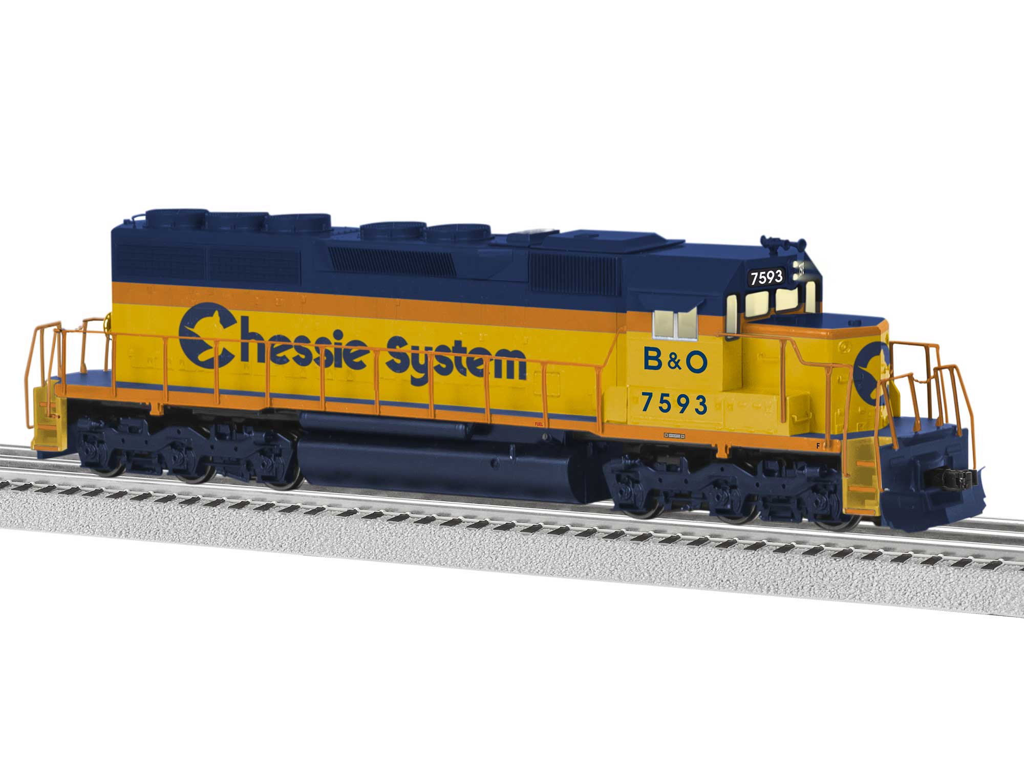 Chessie System LEGACY Scale SD40 Diesel #7593