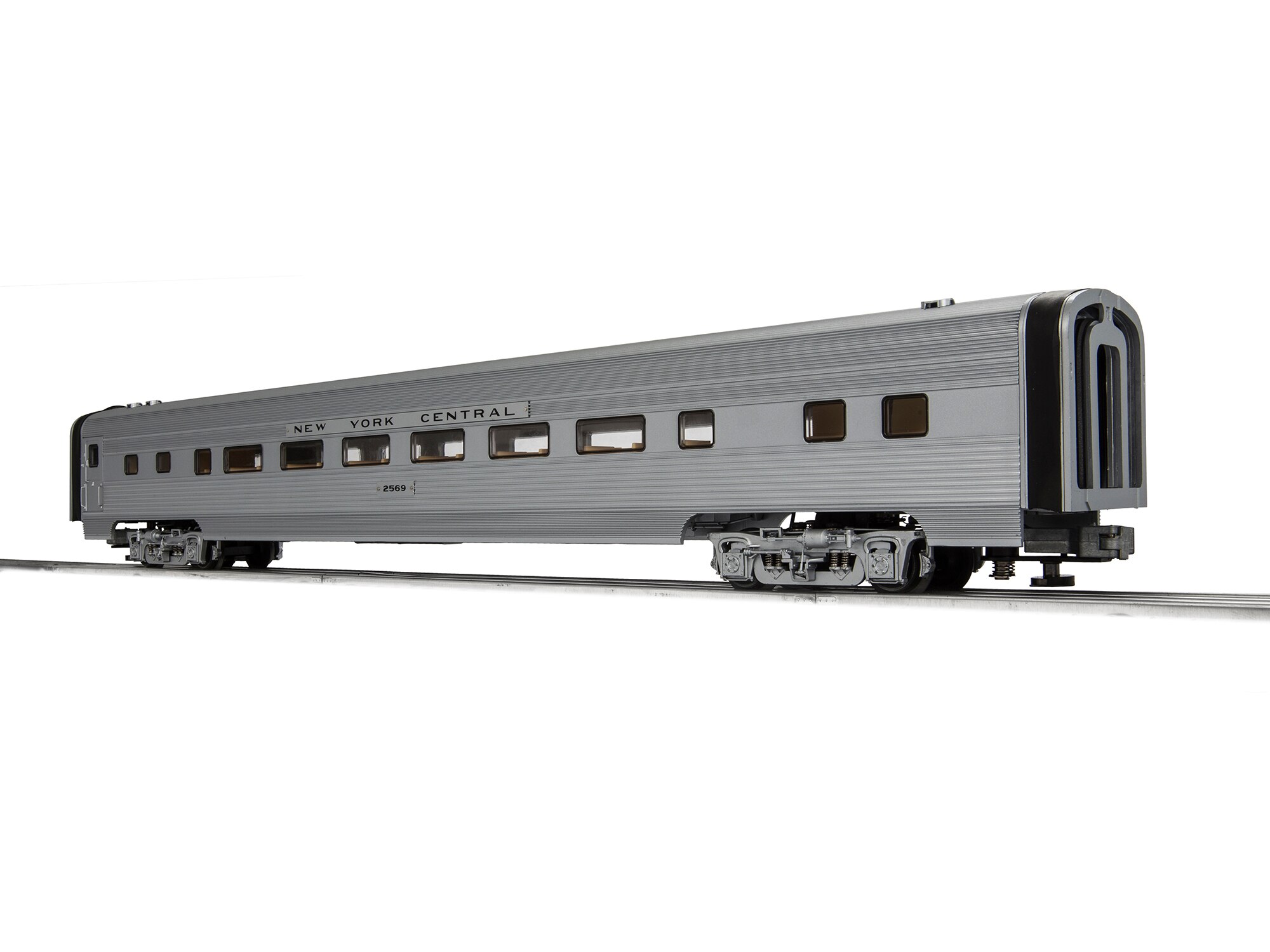 Wabash Bluebird 21" Streamlined Passenger Car 4-Pack