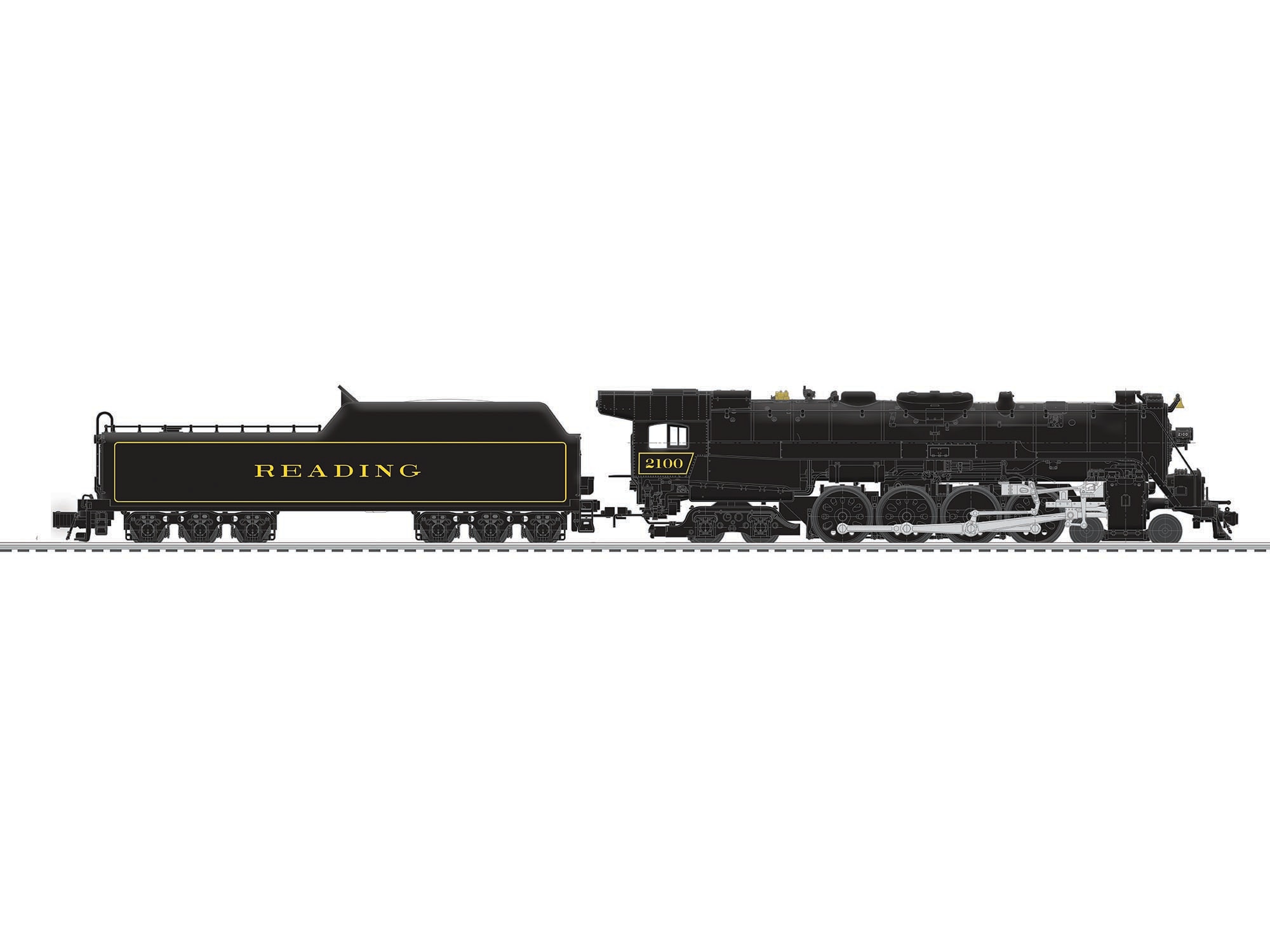 Reading LEGACY™ T1 Locomotive #2100