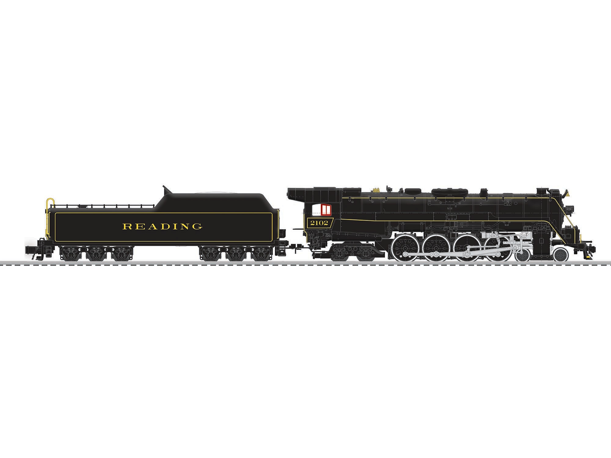 Reading Rambles LEGACY™ T1 Locomotive #2102