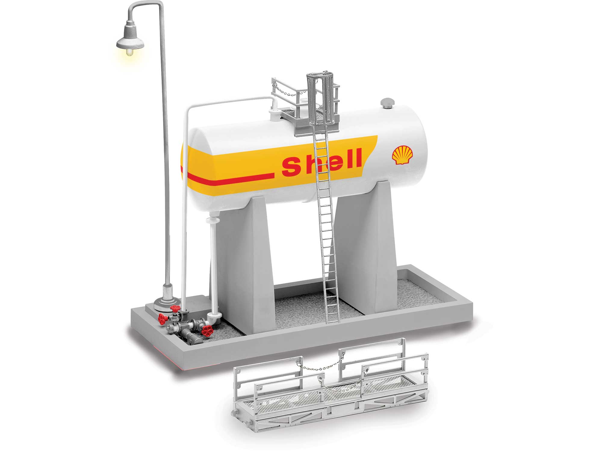 Shell Elevated Oil Tank