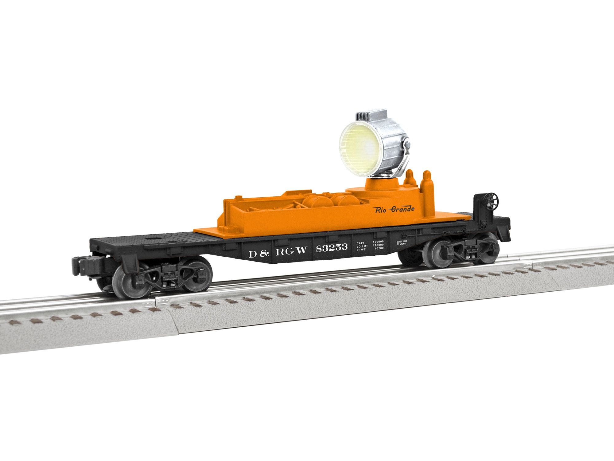 Rio Grande Searchlight Car