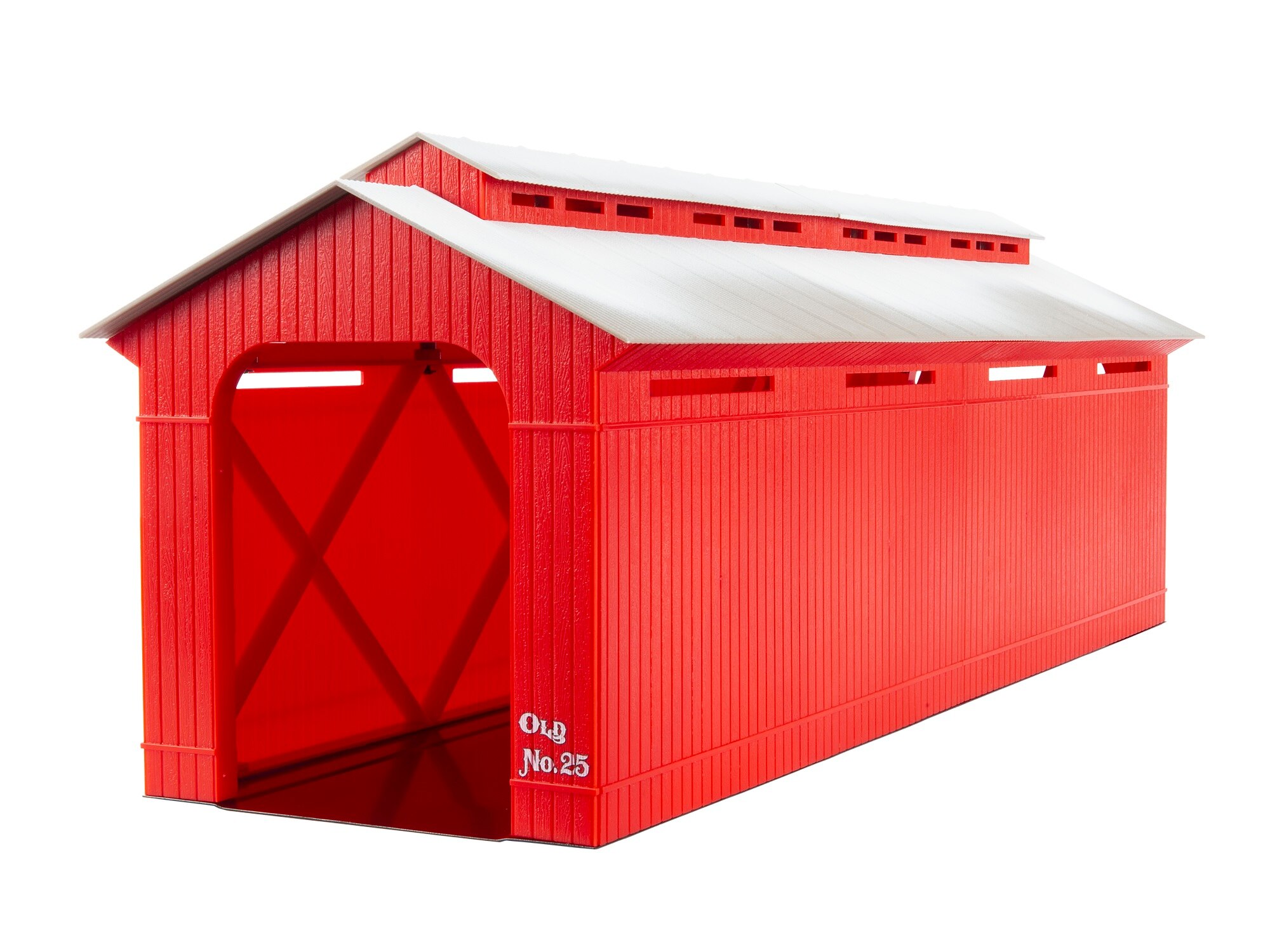 Illuminated 24" Winter's Covered Bridge