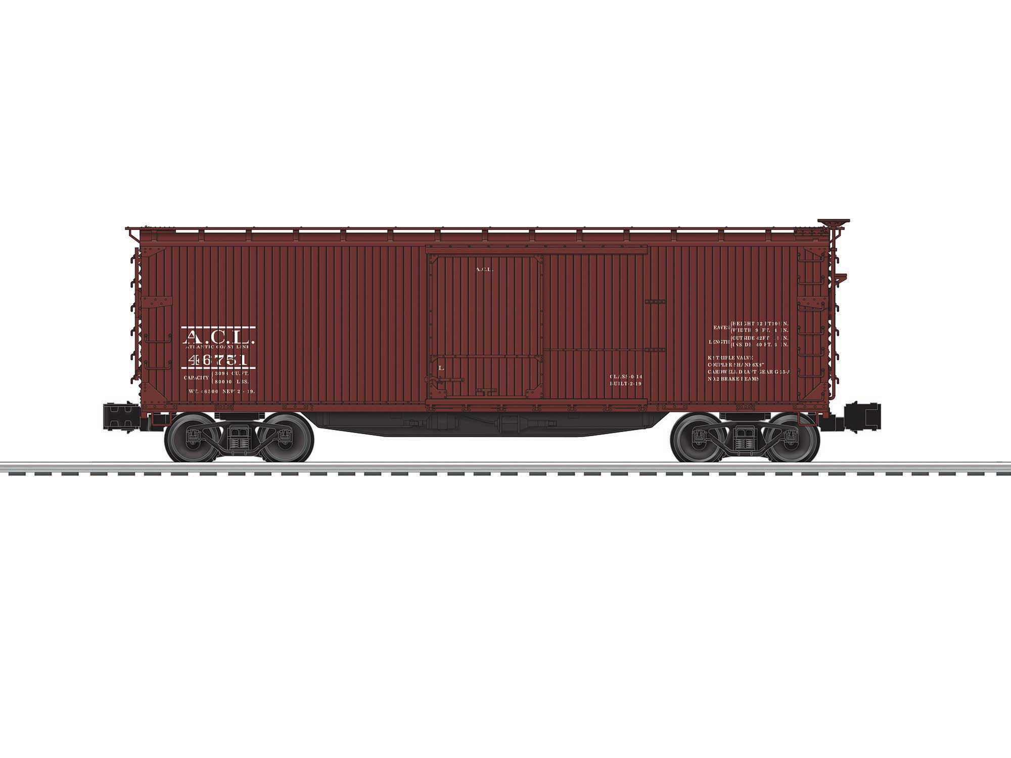 Atlantic Coast Line USRA Double Sheath Boxcar