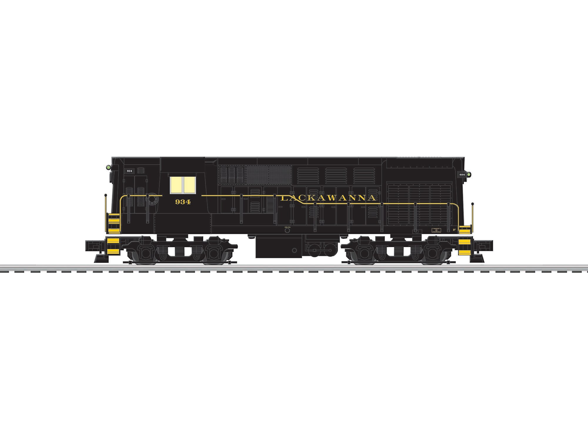 Delaware, Lackawanna & Western LEGACY H16-44 Diesel Locomotive #934