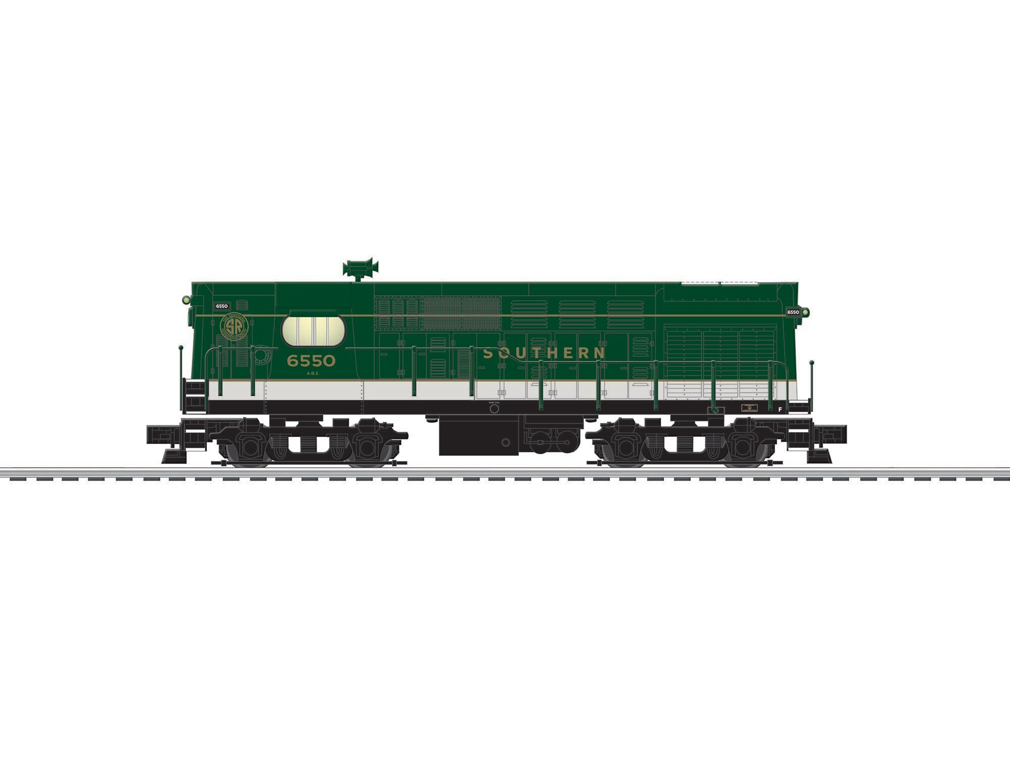 Southern LEGACY H16-44 Diesel Locomotive #6550