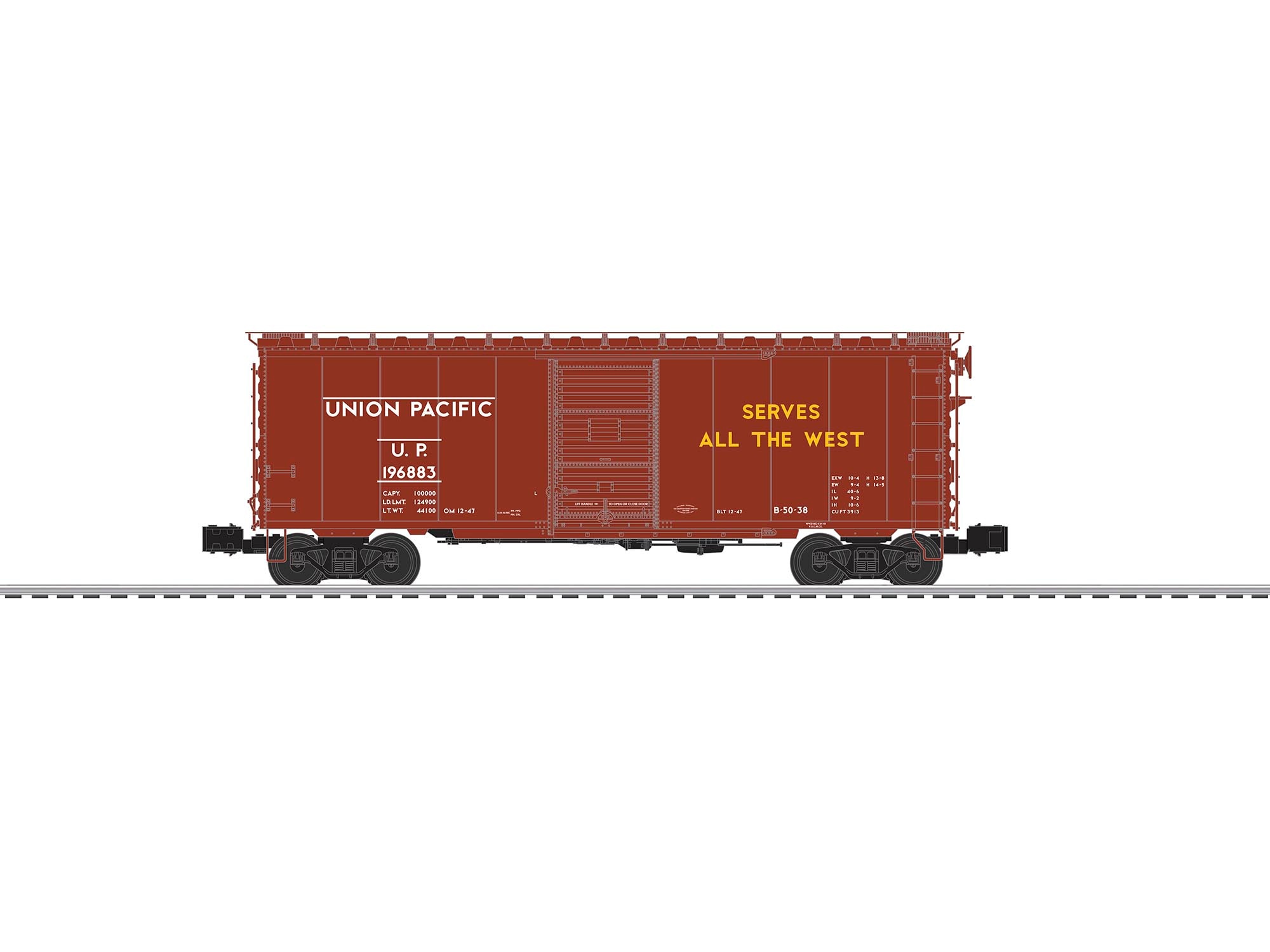 Union Pacific PS-1 Sound Boxcar