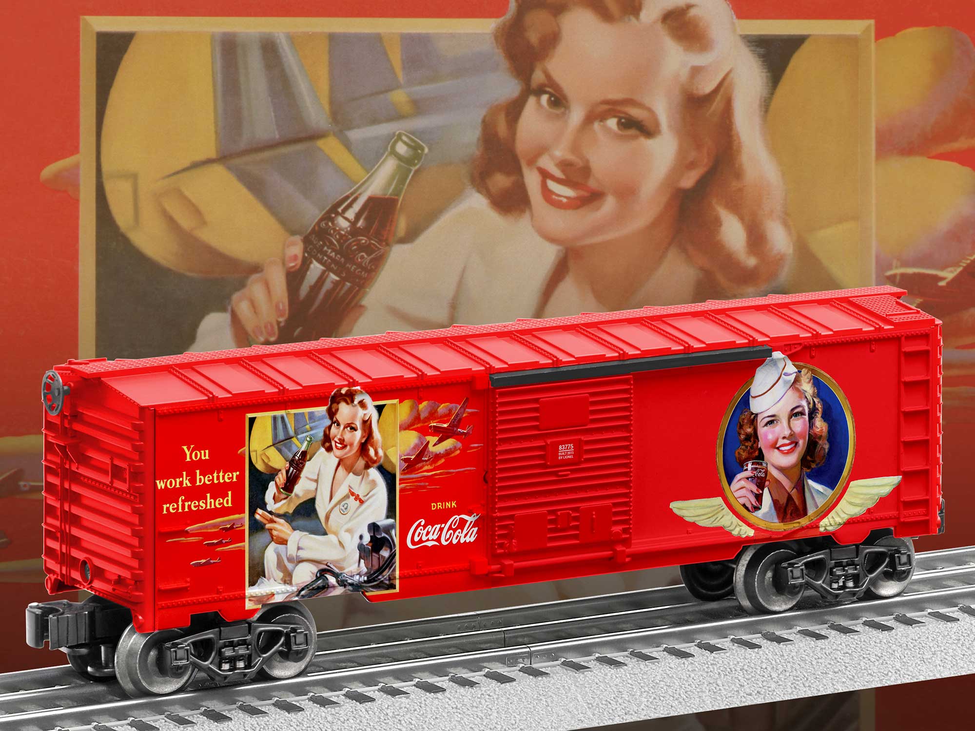 Coca-Cola™ Heritage Military Boxcar #2
