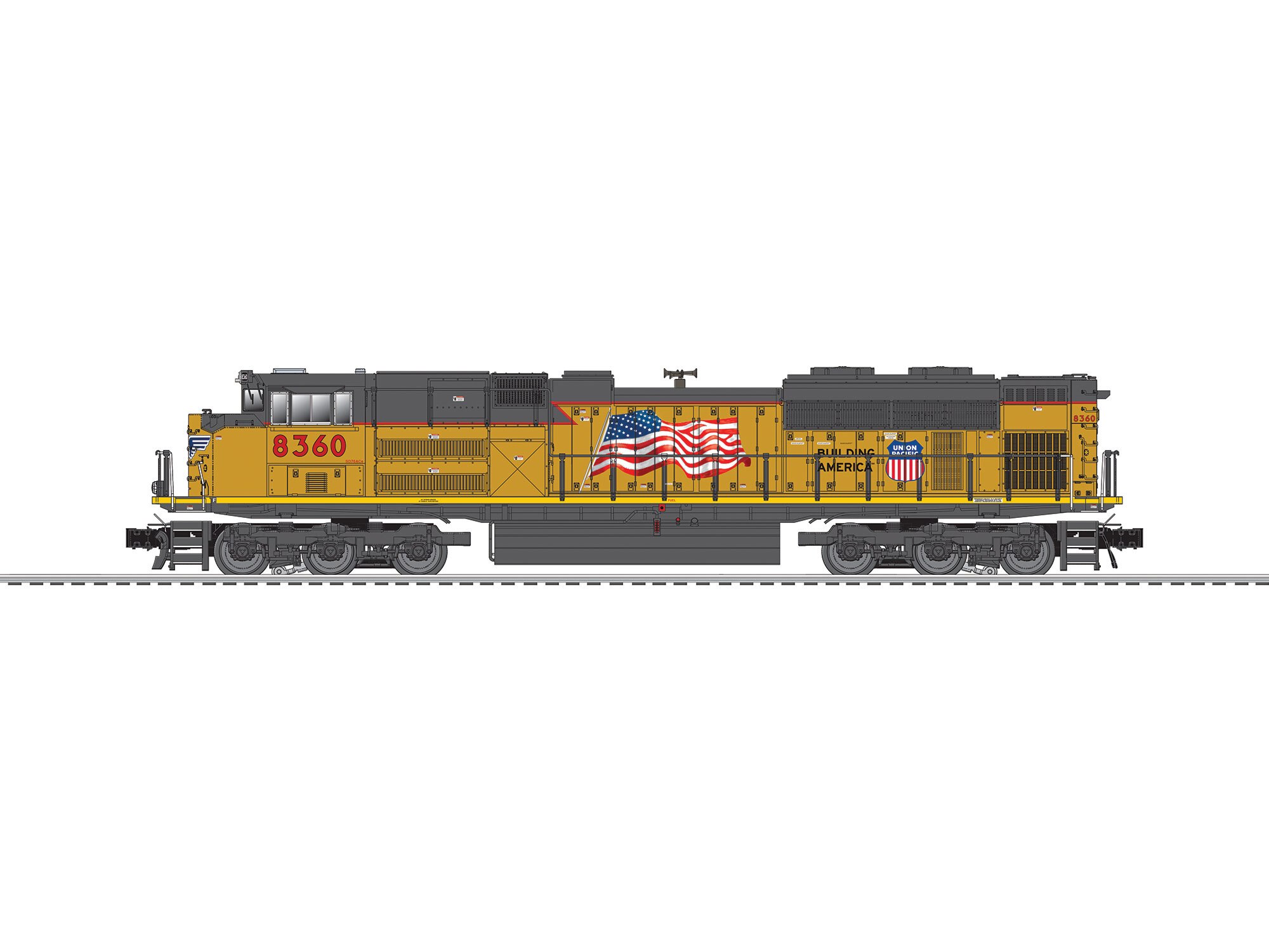 Union Pacific LEGACY SD70ACe Diesel Locomotive