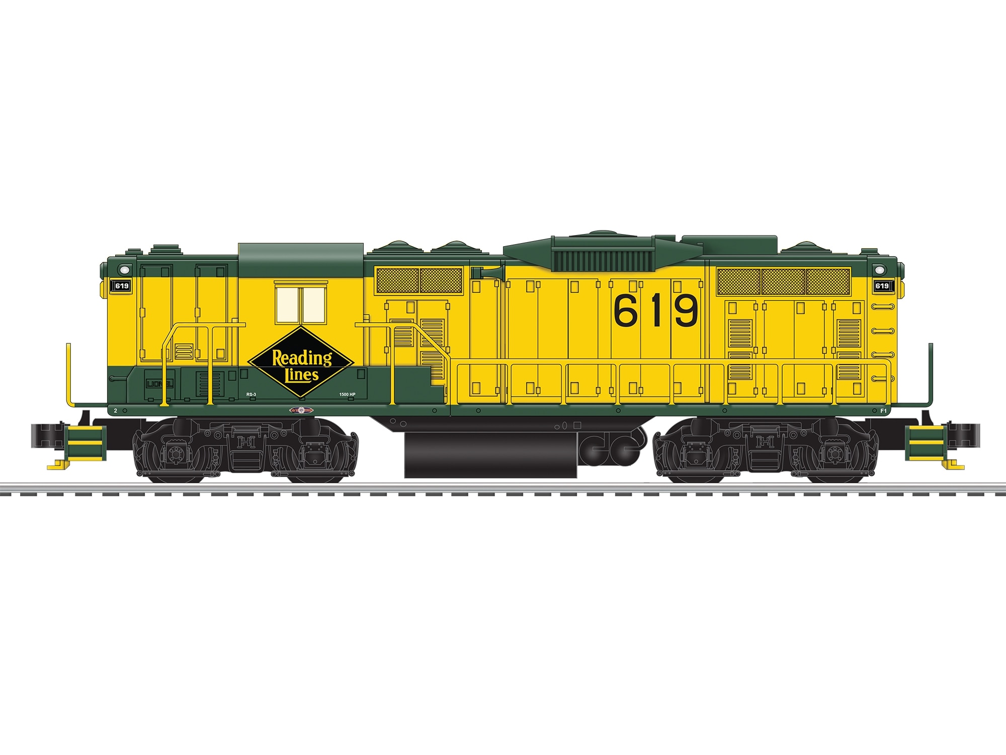 Reading LionChief® Plus GP7