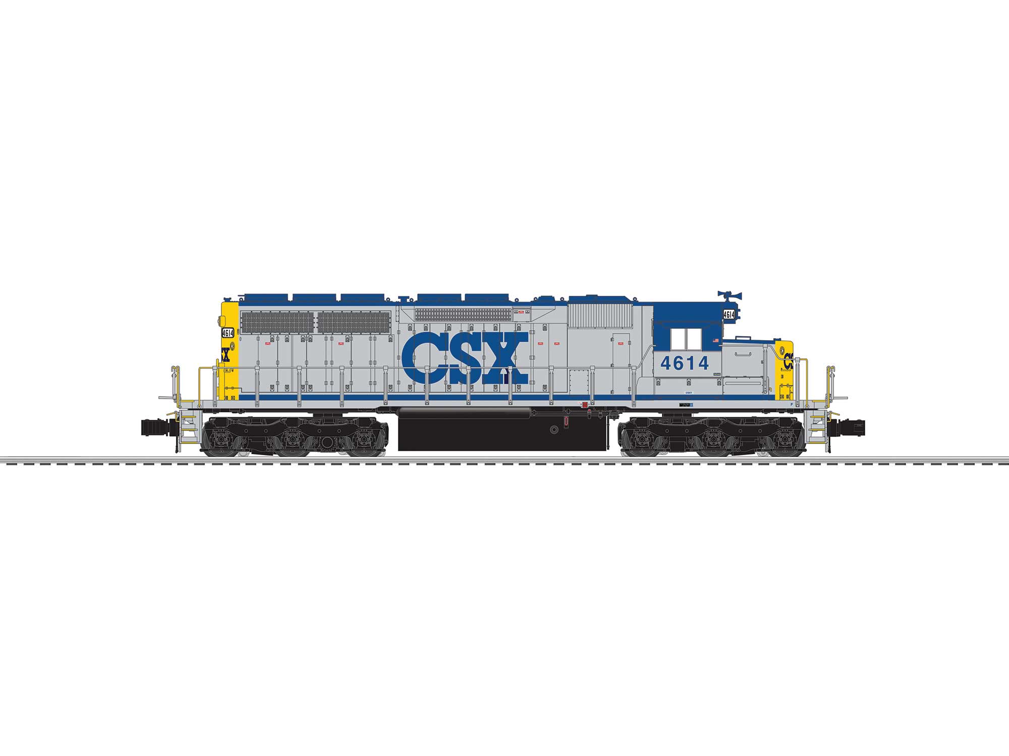 CSX SD40 #4614
