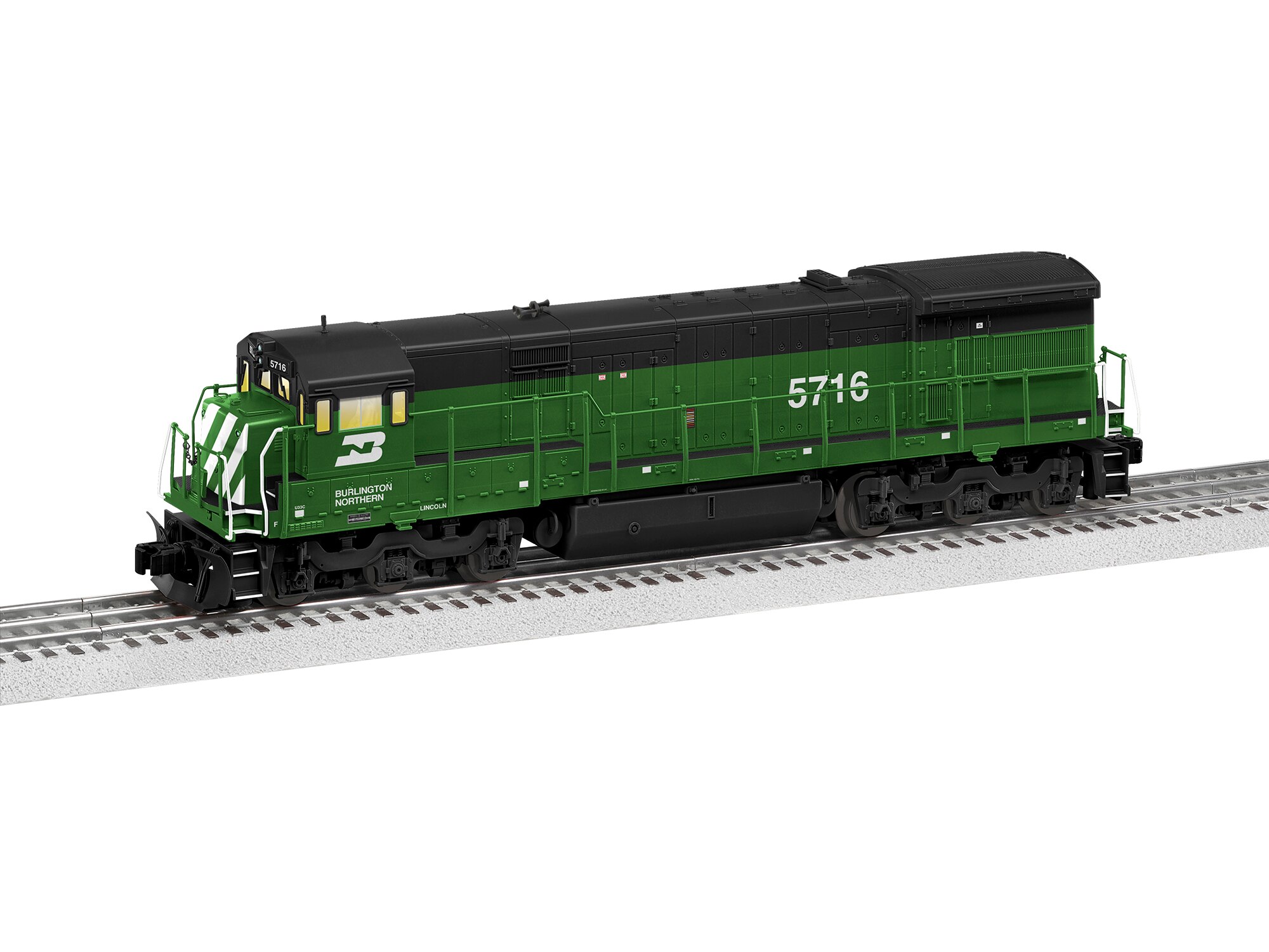 Burlington Northern LEGACY U33C #5716