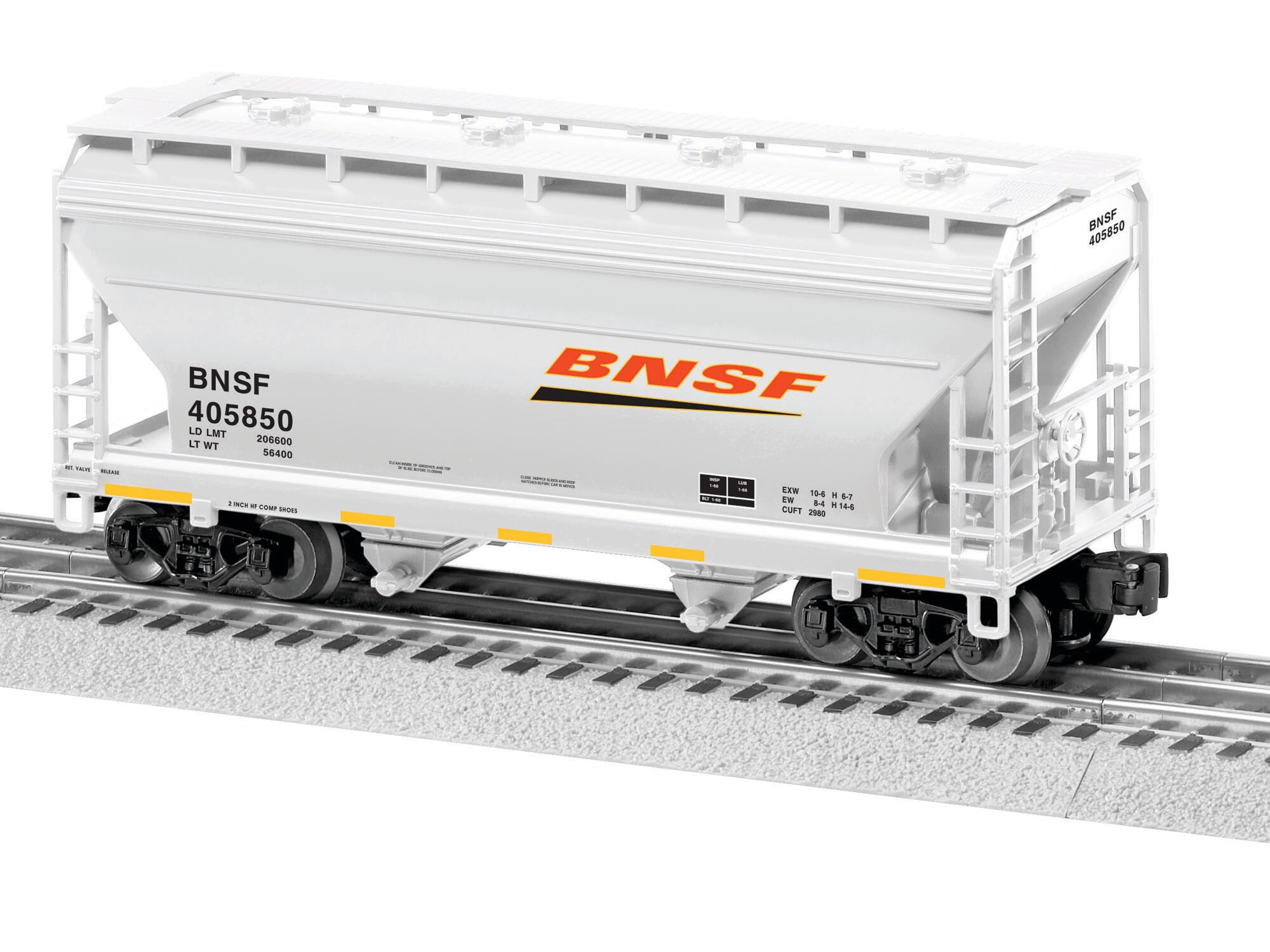 BNSF ACF 2-Bay Hopper