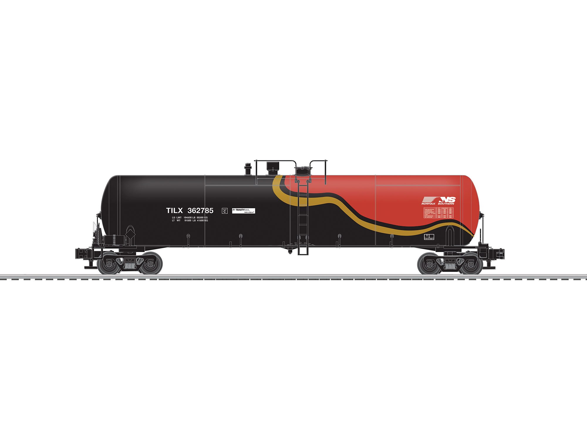 Norfolk Southern TILX 30K Gallon Tank Car