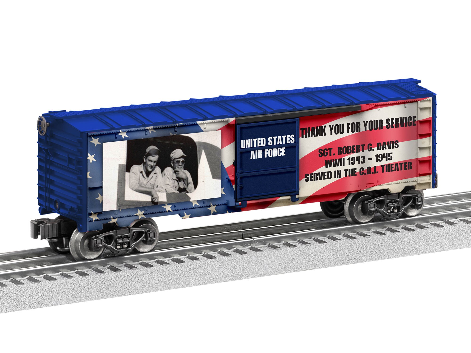United States Air Force Personalized Boxcar
